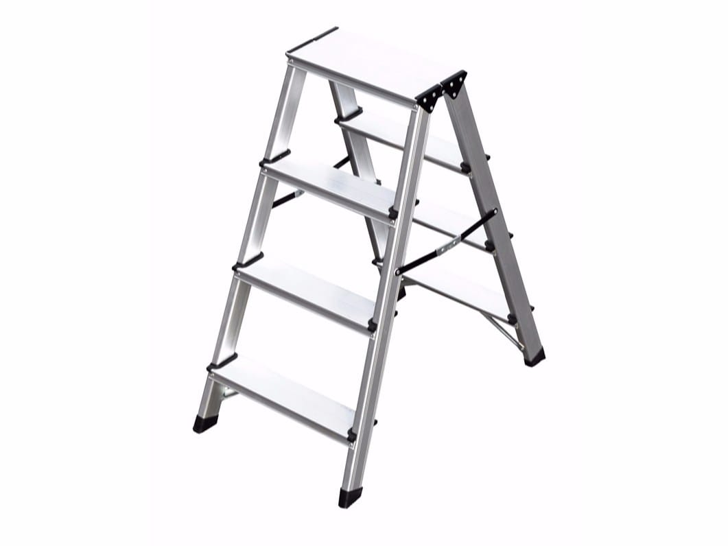 6030 | Step stools Folding aluminium step stools By Frigerio Carpenterie