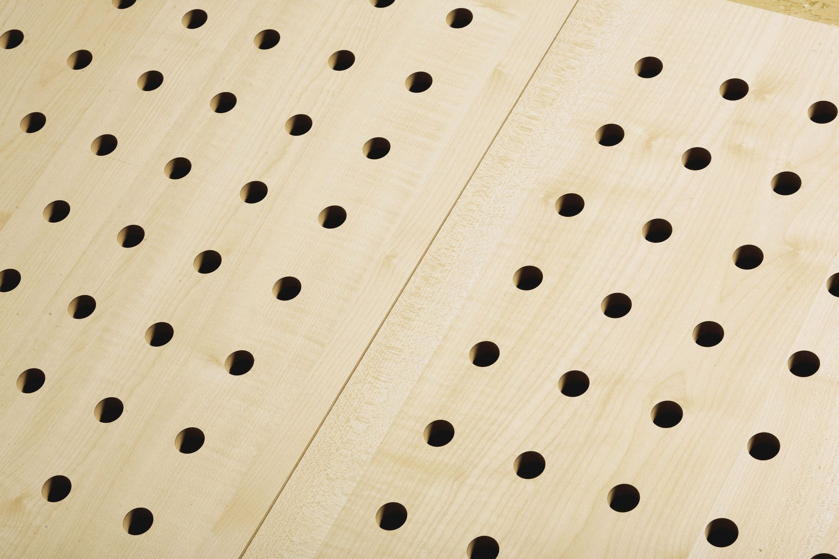 60x60/120 SYSTEM Acoustic MDF ceiling panels By FANTONI