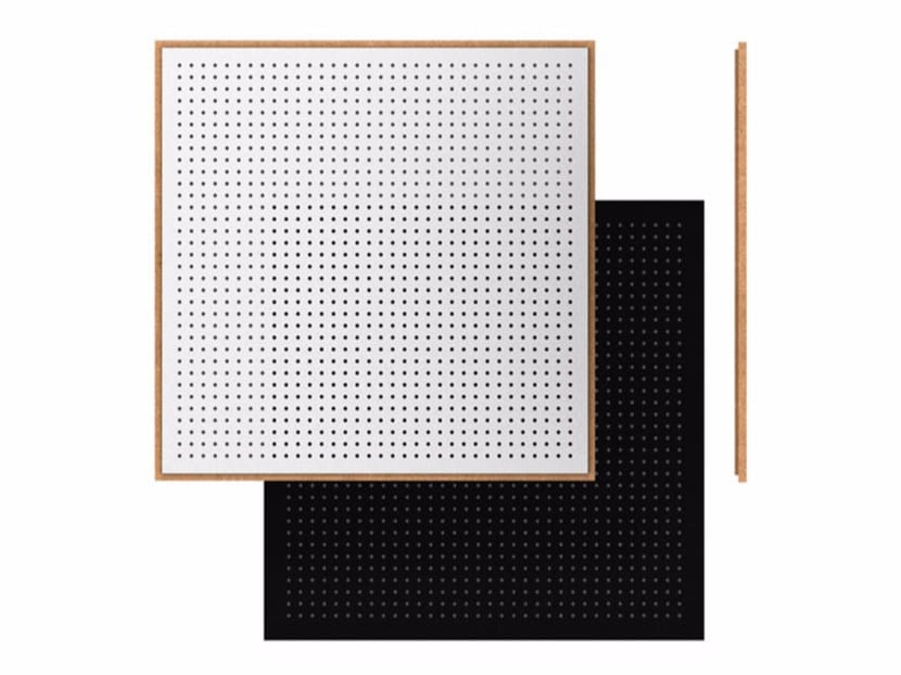 60x60/120 SYSTEM Acoustic MDF ceiling panels By FANTONI