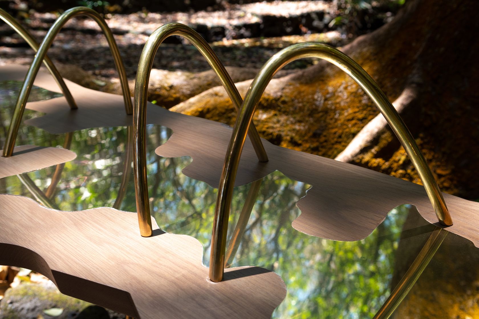 7 CASCADES | Console table 7 Cascades Collection By Cypraea