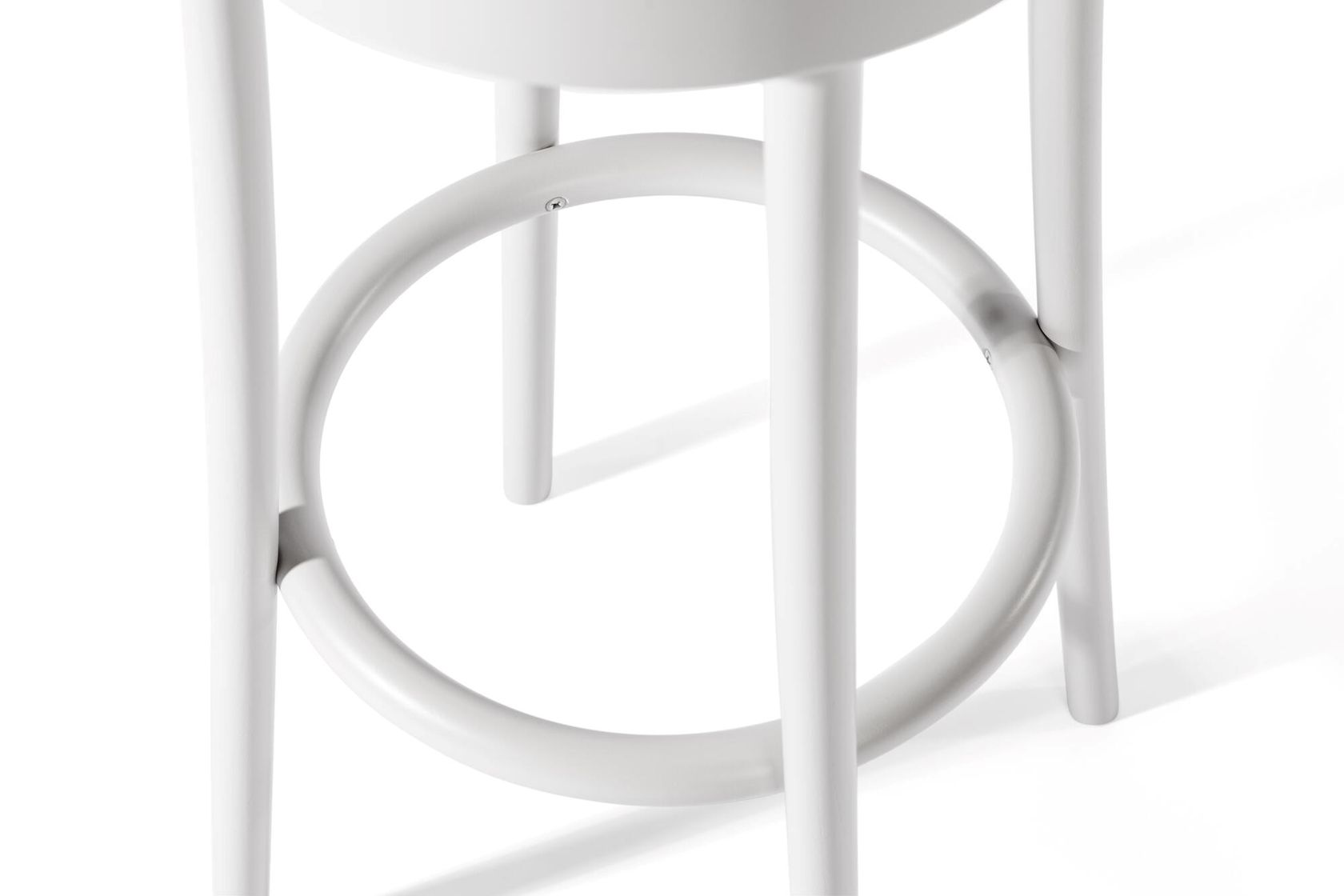 822 High wooden stool with integrated cushion By TON | design Claesson ...