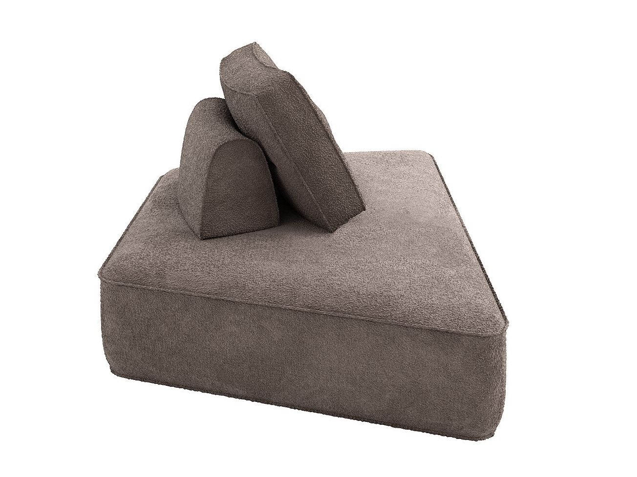 9-LAYER THICK | Curved sofa Modular curved fabric sofa By grado design