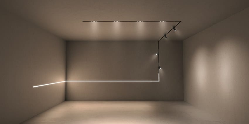 A.24 Ceiling LED aluminium track-Light By Artemide | design Carlotta de ...