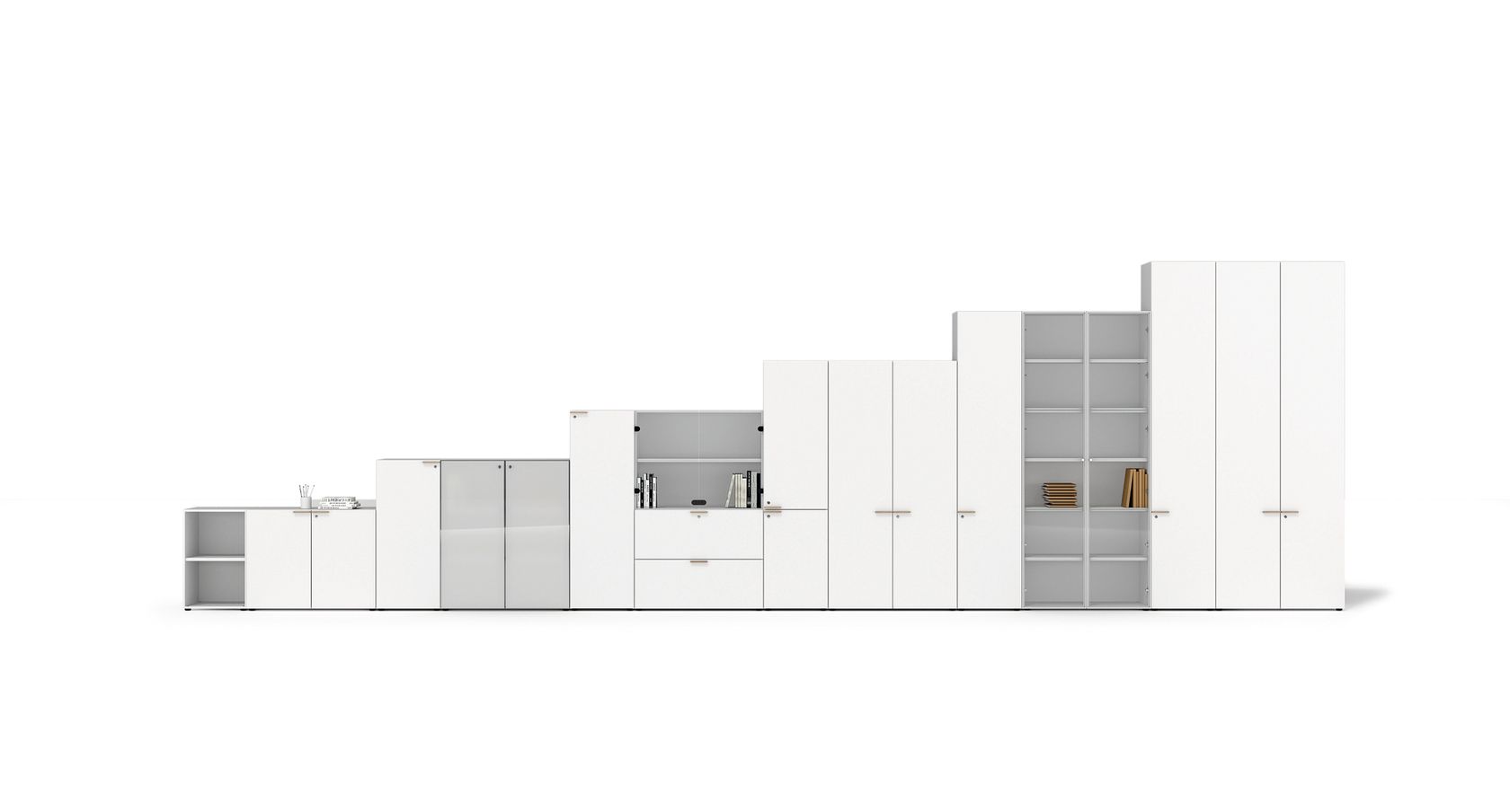 ABA | Low office storage unit Aba Collection By Bralco design ...