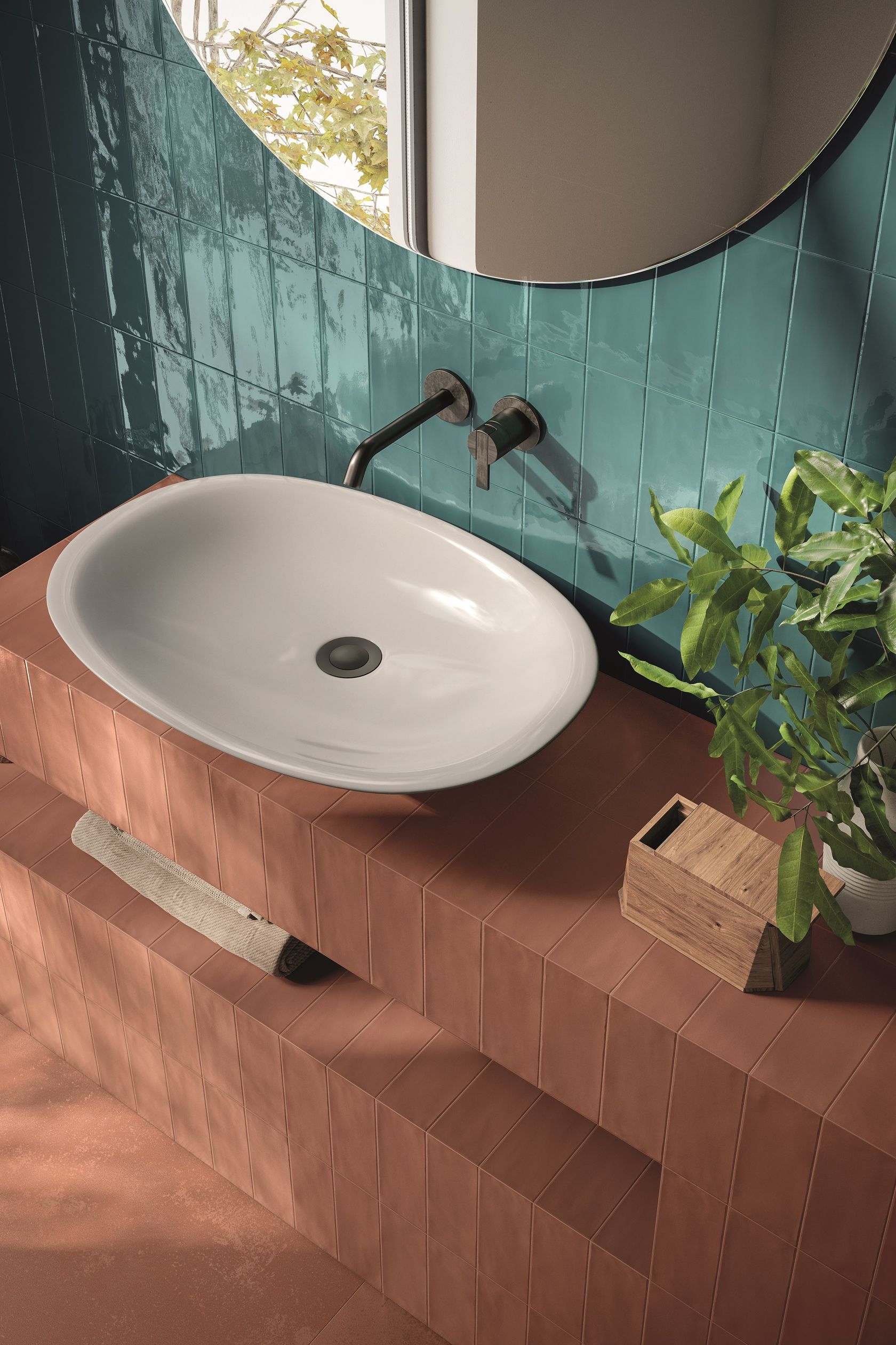 ABACUS AMARANTO Rivestimento By Ergon