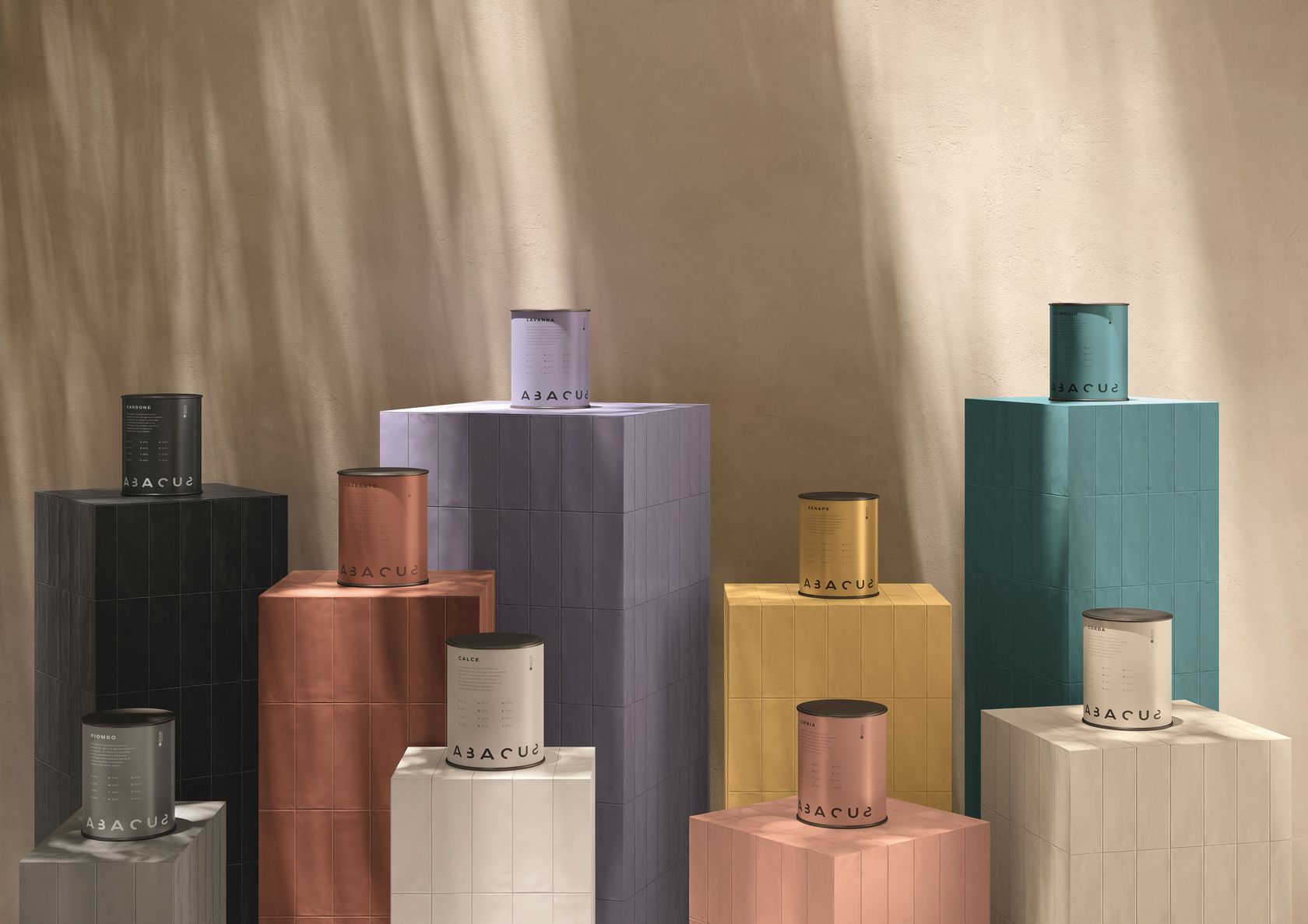 ABACUS CALCE Wall tiles By Ergon