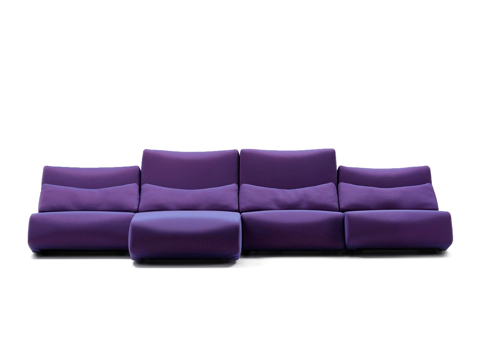 ABSENT Modular fabric sofa with chaise longue By Prostoria | design ...