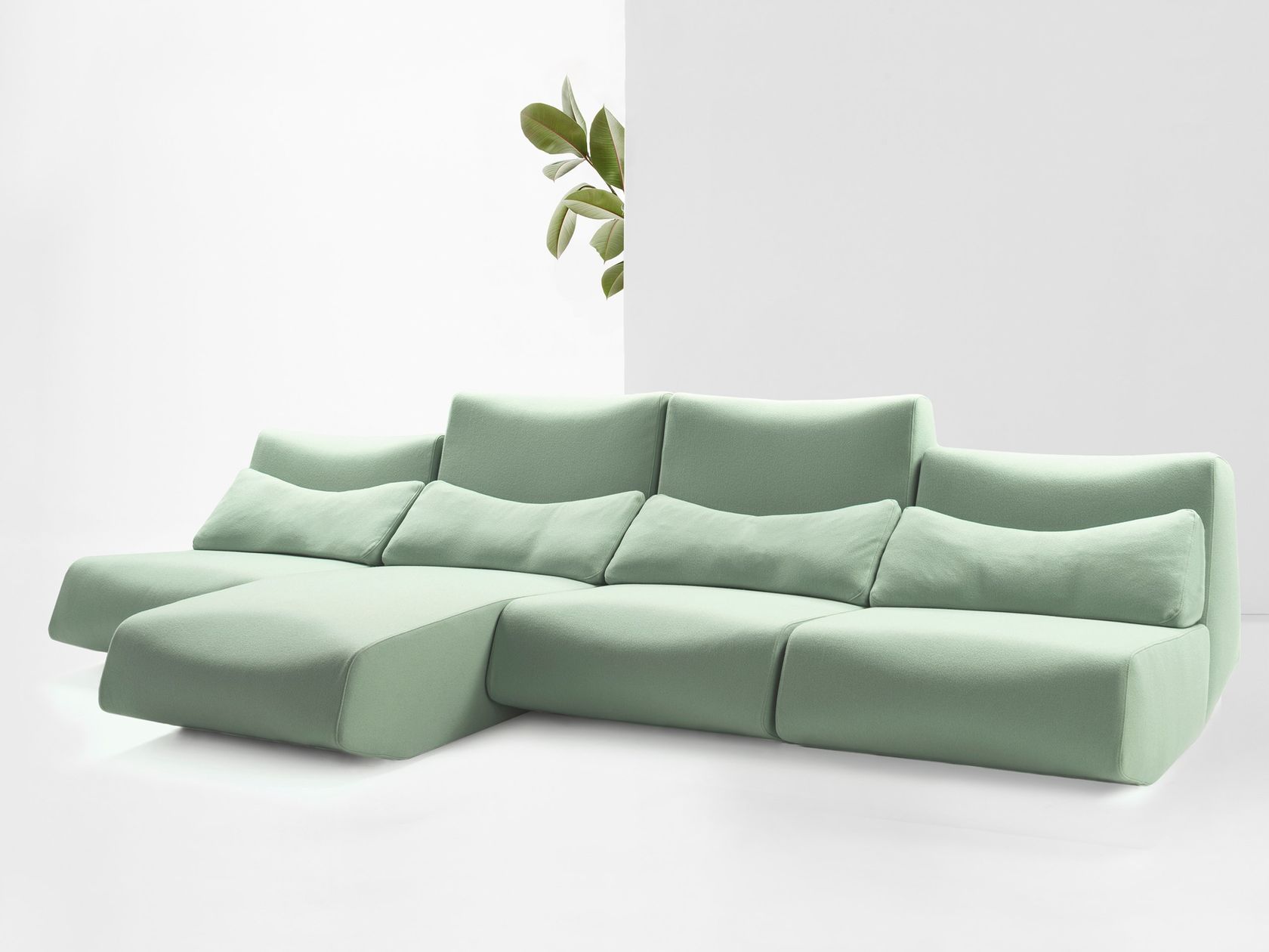 ABSENT | Sofa with chaise longue Absent Collection By prostoria design ...