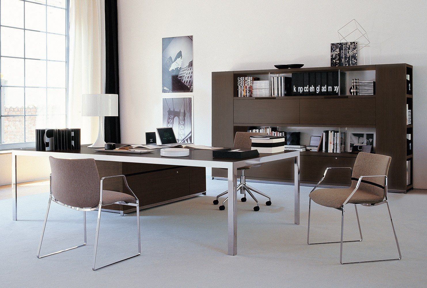 AC EXECUTIVE | Round table AC Executive Collection By B&B Italia ...