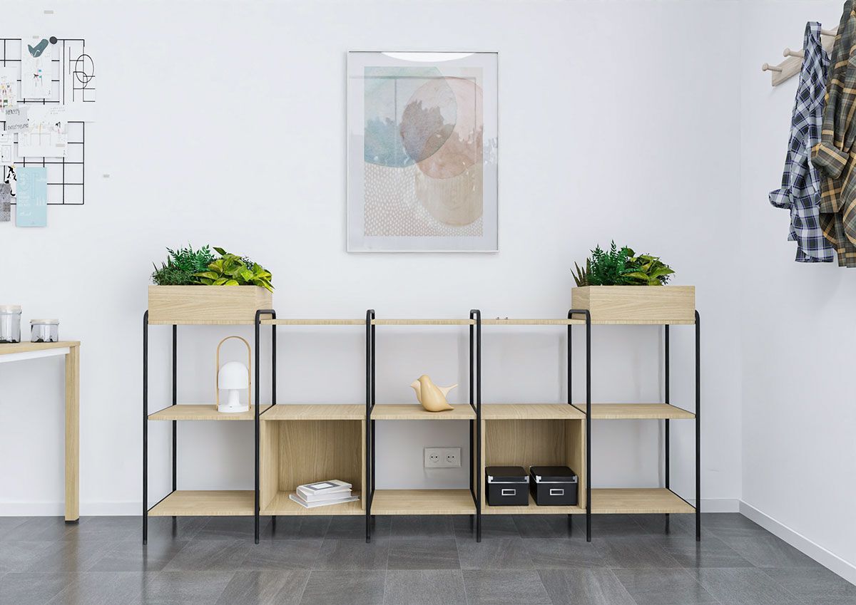 TUBBE Bookcase By ACTIU