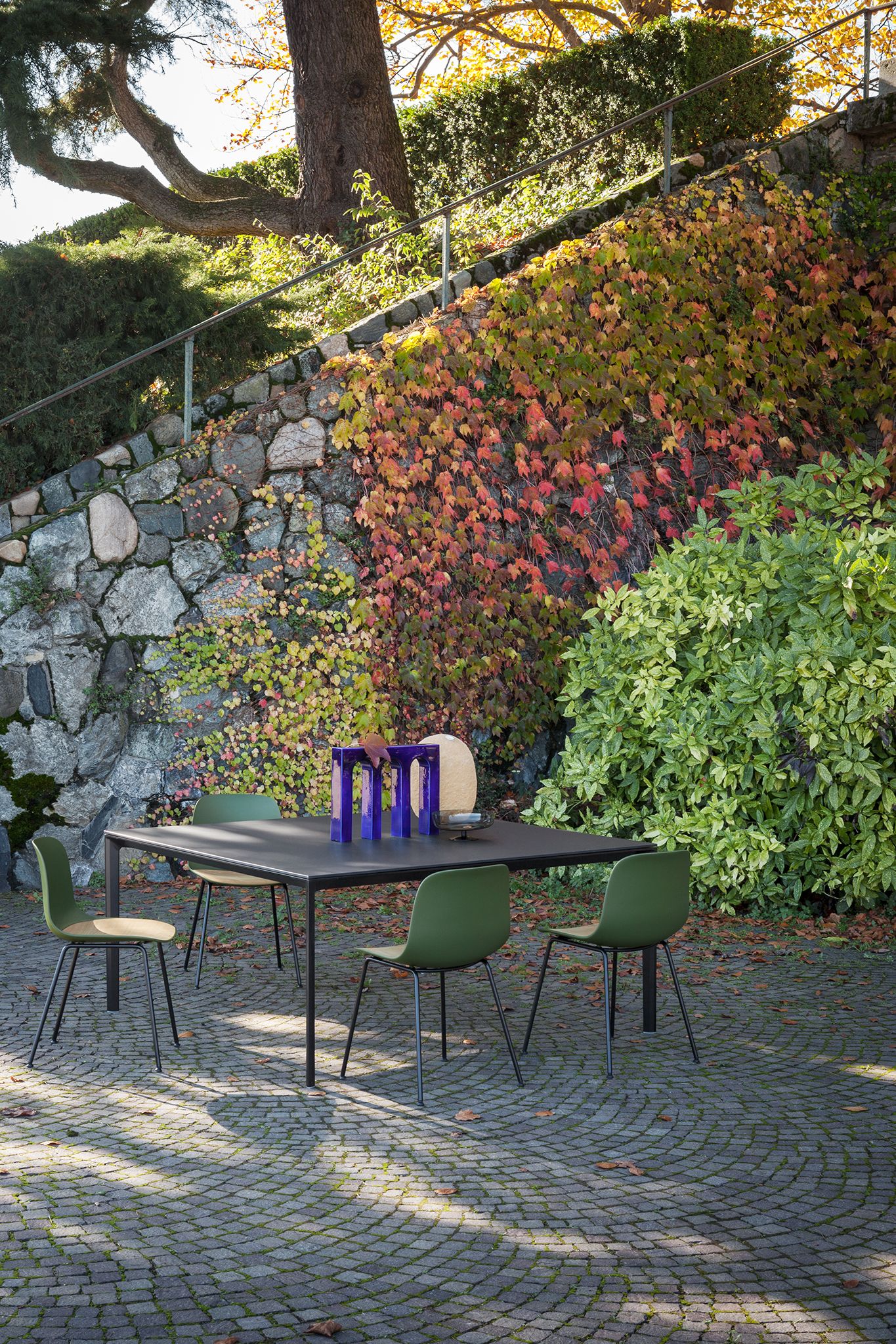 ADD T OUTDOOR | Table carrée Collection ADD T OUTDOOR By Lapalma design ...