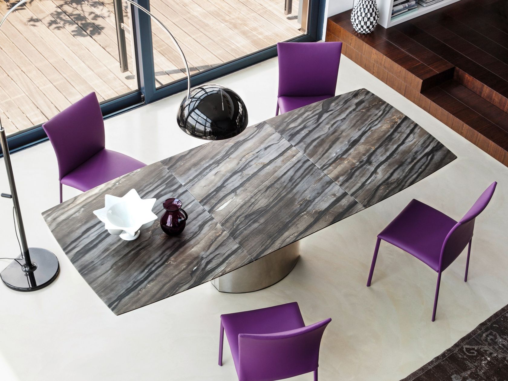 ADLER II | Stone table By Draenert design Peter Draenert