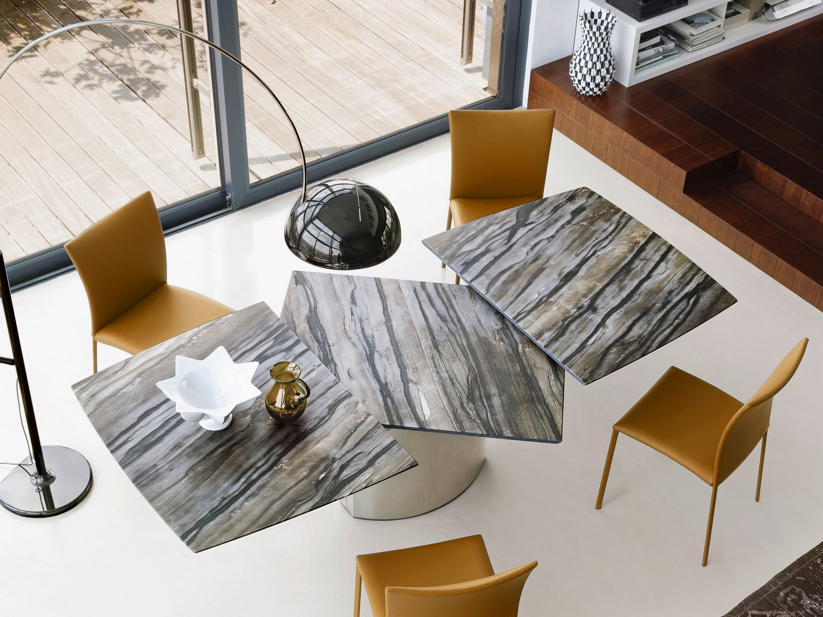 ADLER II | Stone table By Draenert design Peter Draenert