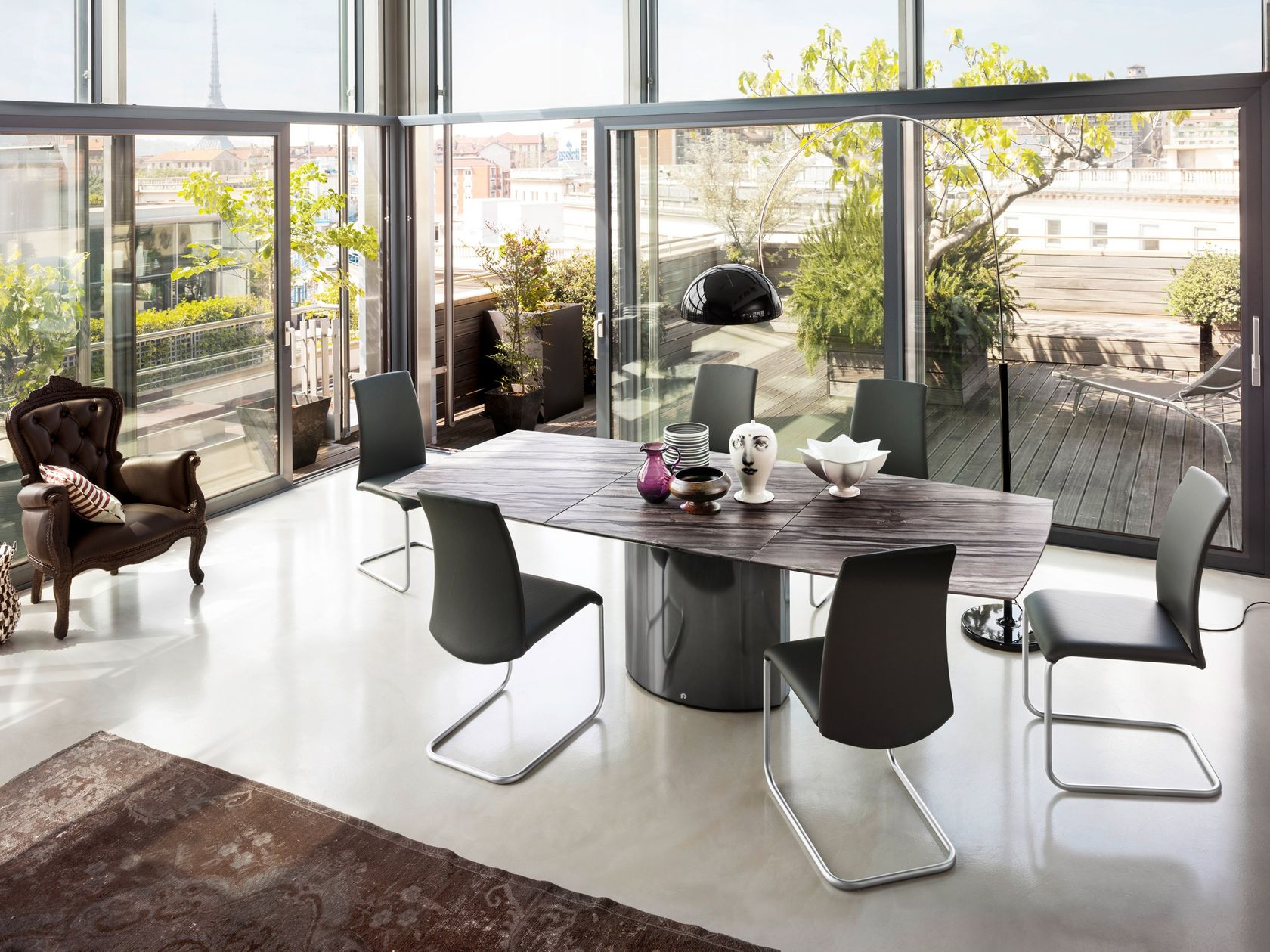 ADLER II | Stone table By Draenert design Peter Draenert