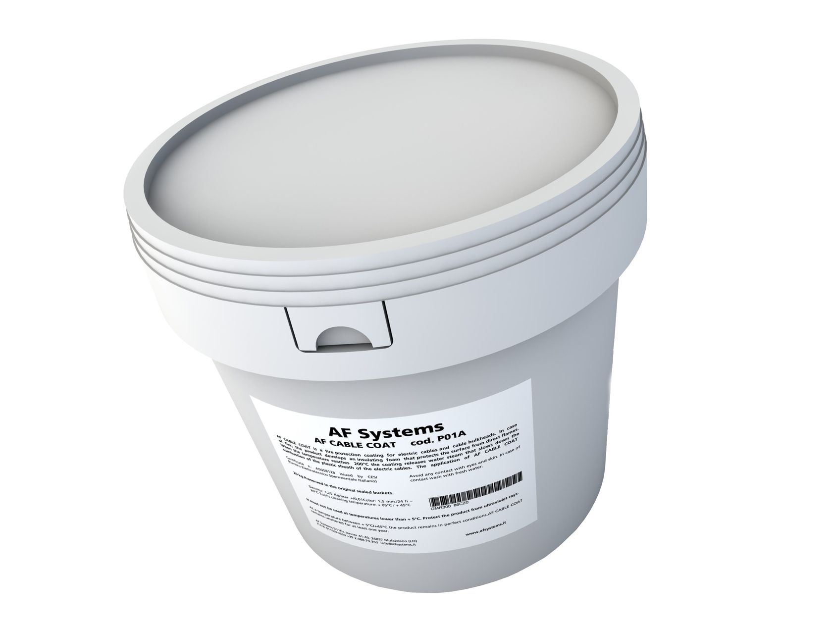 Fireproofing paint for electrical cables AF CABLE COAT By AF SYSTEMS