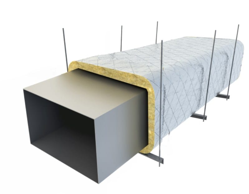 Fireproofing mat for ventilation ducts AF FIREGUARD 3 By AF SYSTEMS