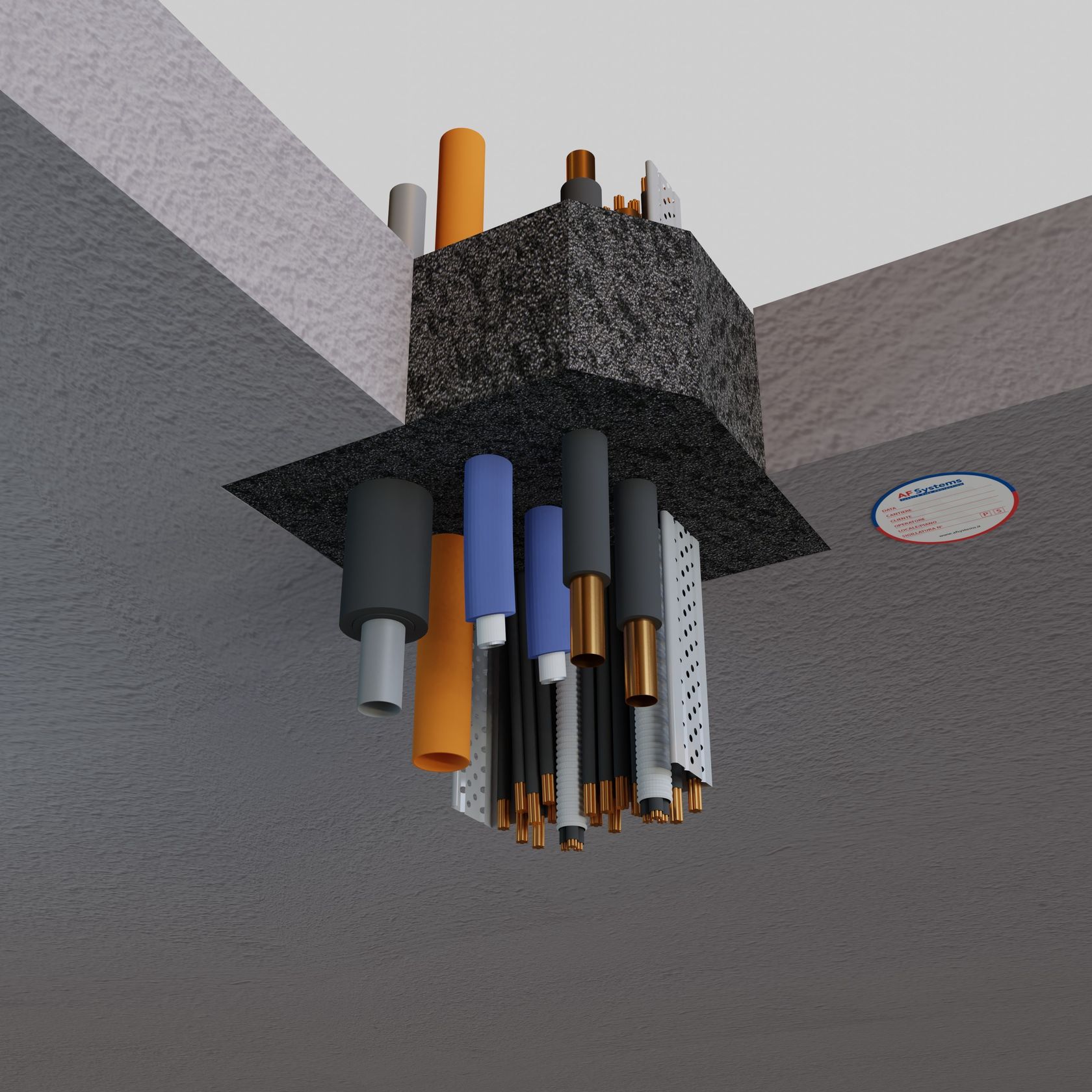 AF GRAPHIT FOAM Fireproofing foam By AF SYSTEMS