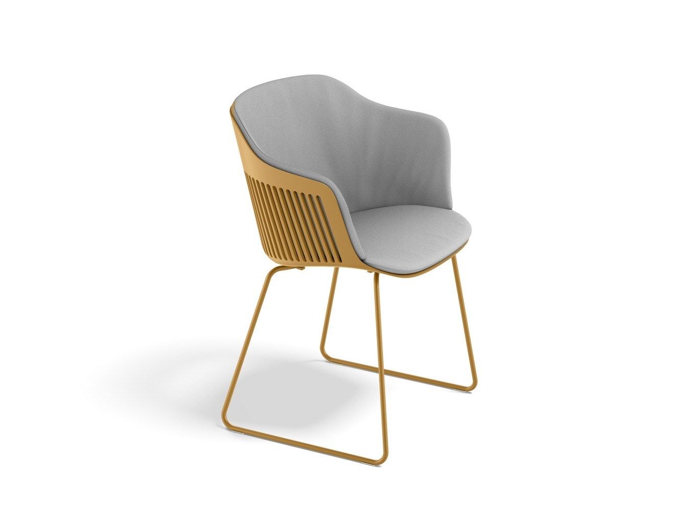 AIIR | Sled base chair AIIR Collection By DEDON design GamFratesi Design