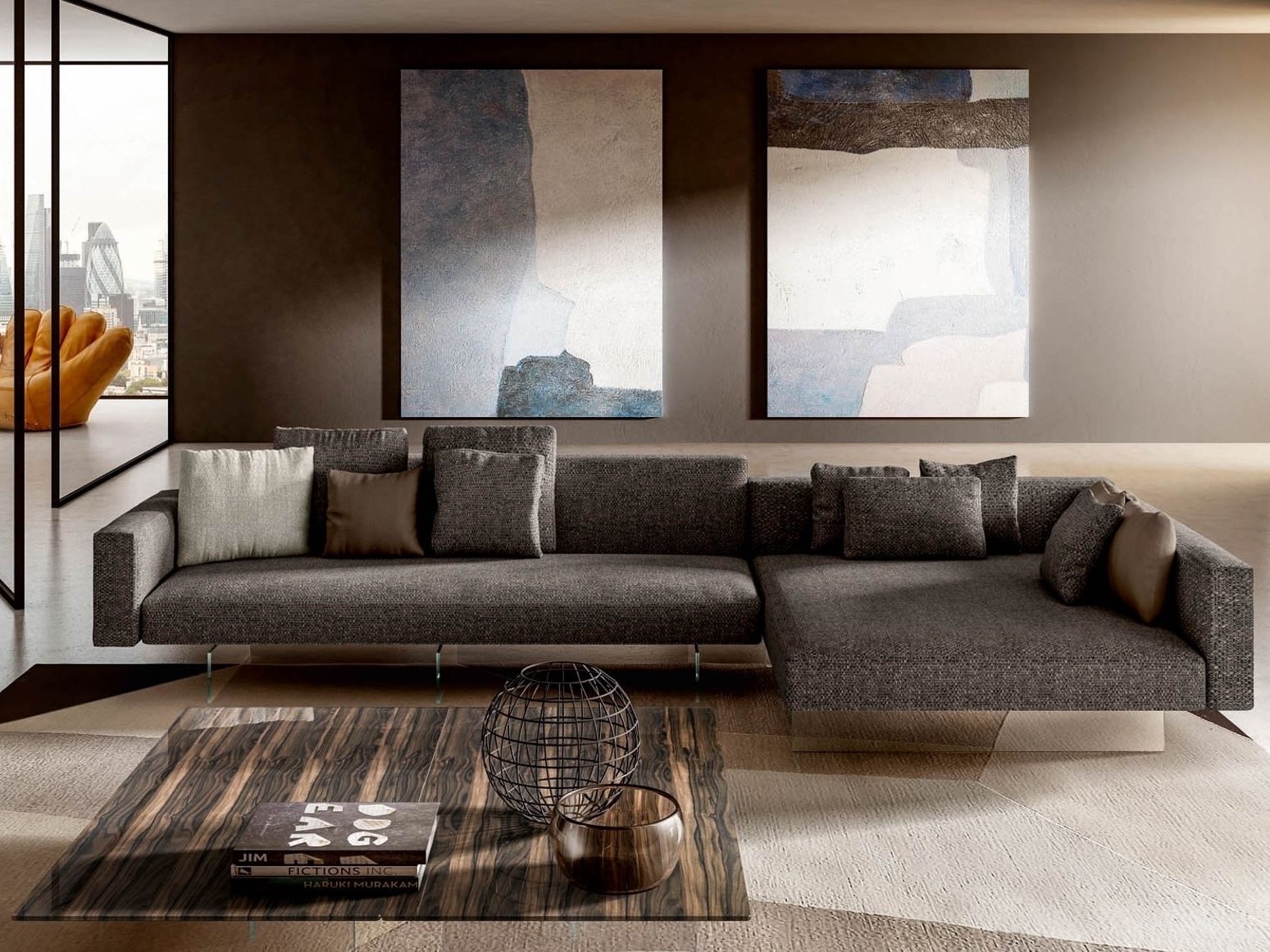 AIR SOFT FREE - 1917 Sofa By Lago | design Daniele Lago