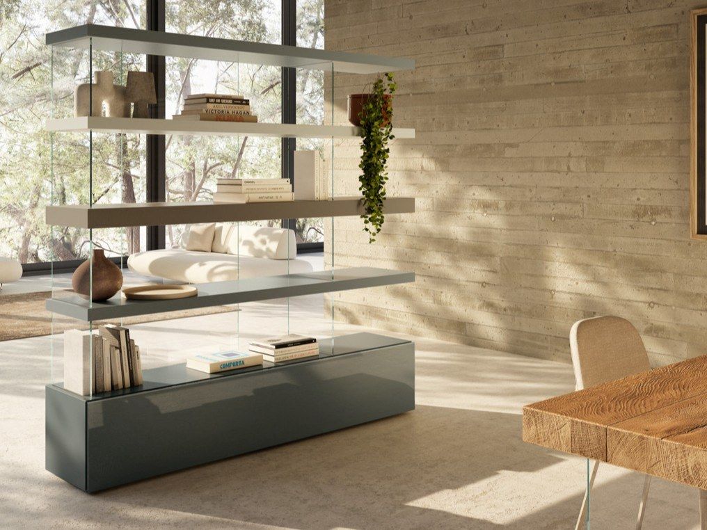 AIR - 0557 | Bookcase Sectional bookcase By Lago | design Daniele Lago