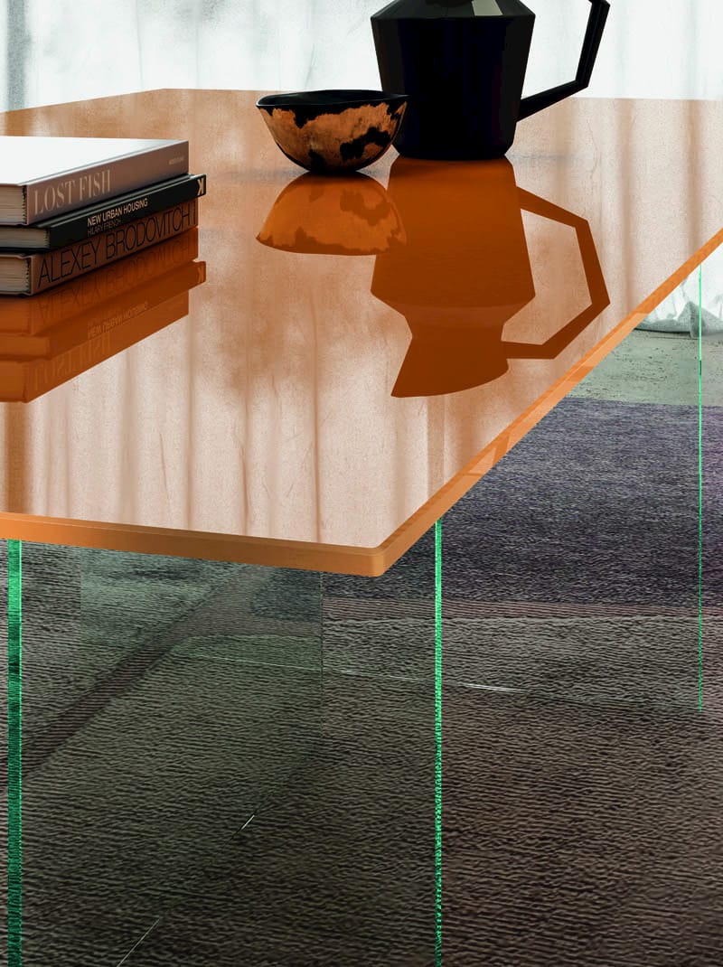 AIR GLASS | 桌子 By Lago 设计师Daniele Lago