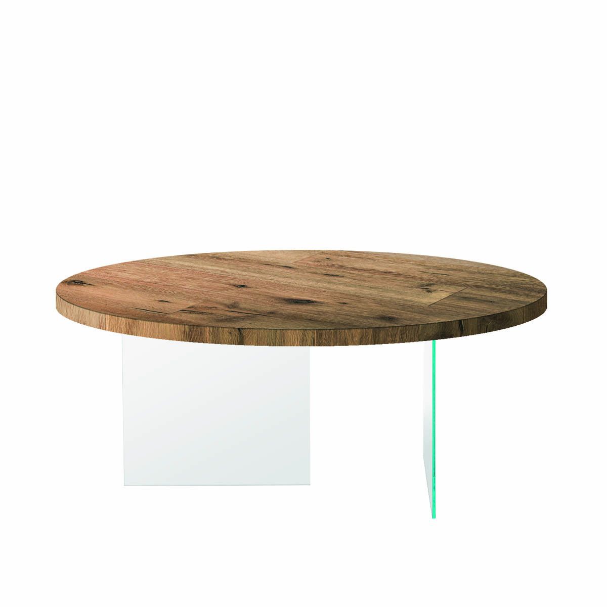 AIR WILDWOOD | Round table Air Collection By Lago design Daniele Lago