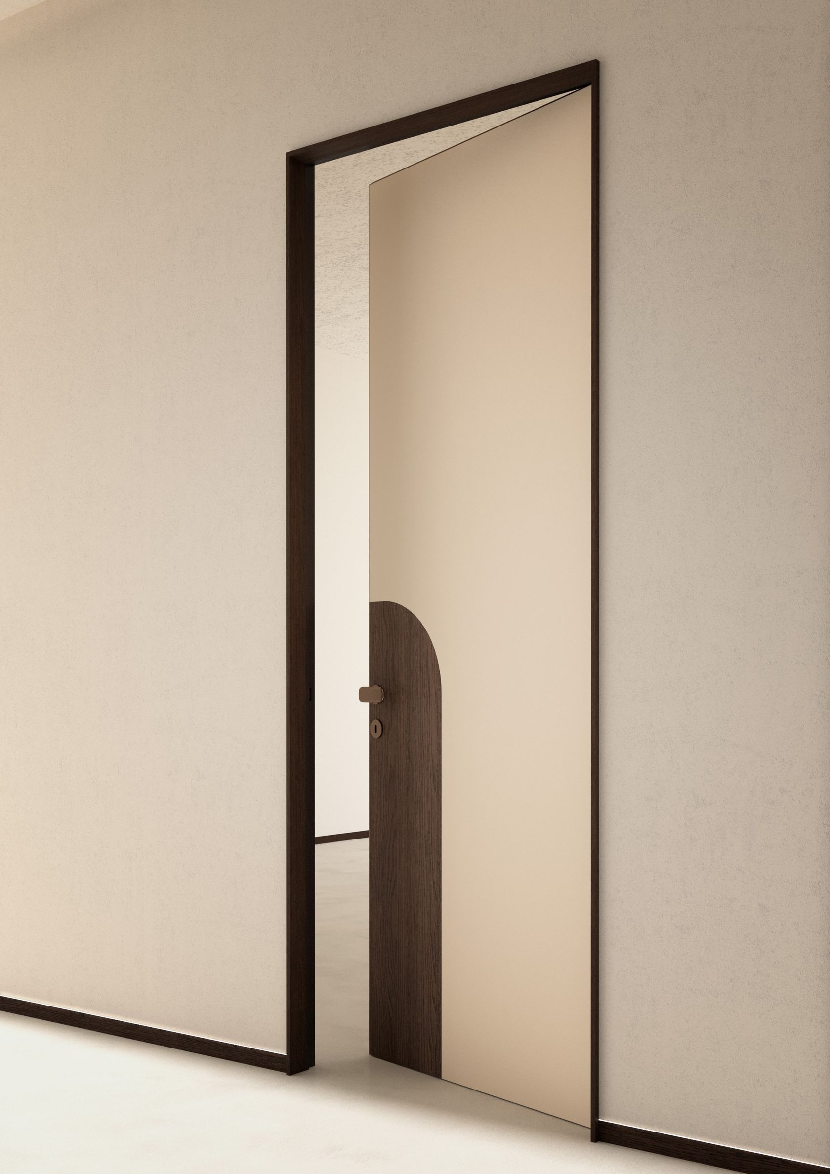 Infinito Hinged Door By Linvisibile