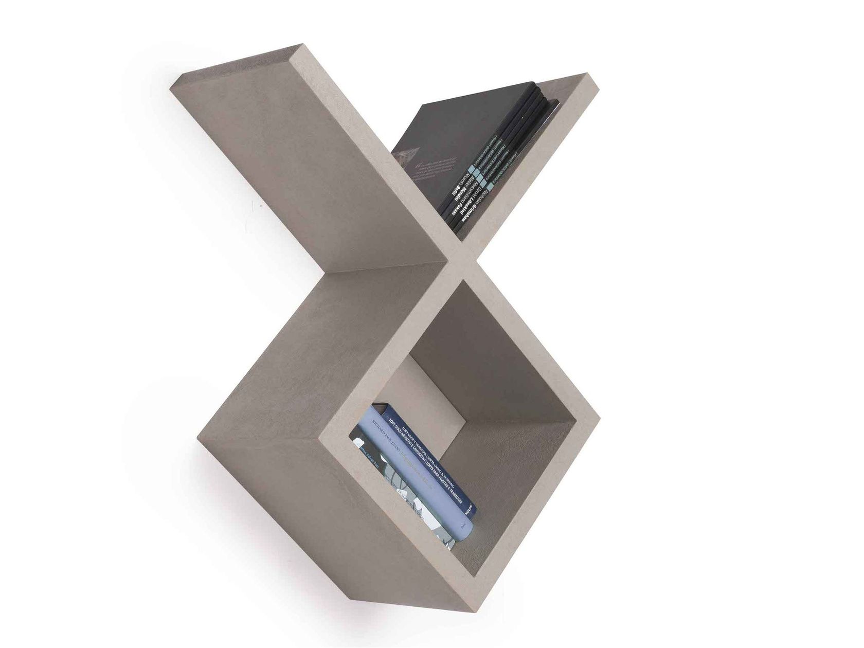 Modular MDF wall shelf ALF By ARKOF LABODESIGN design Alan Cornolti