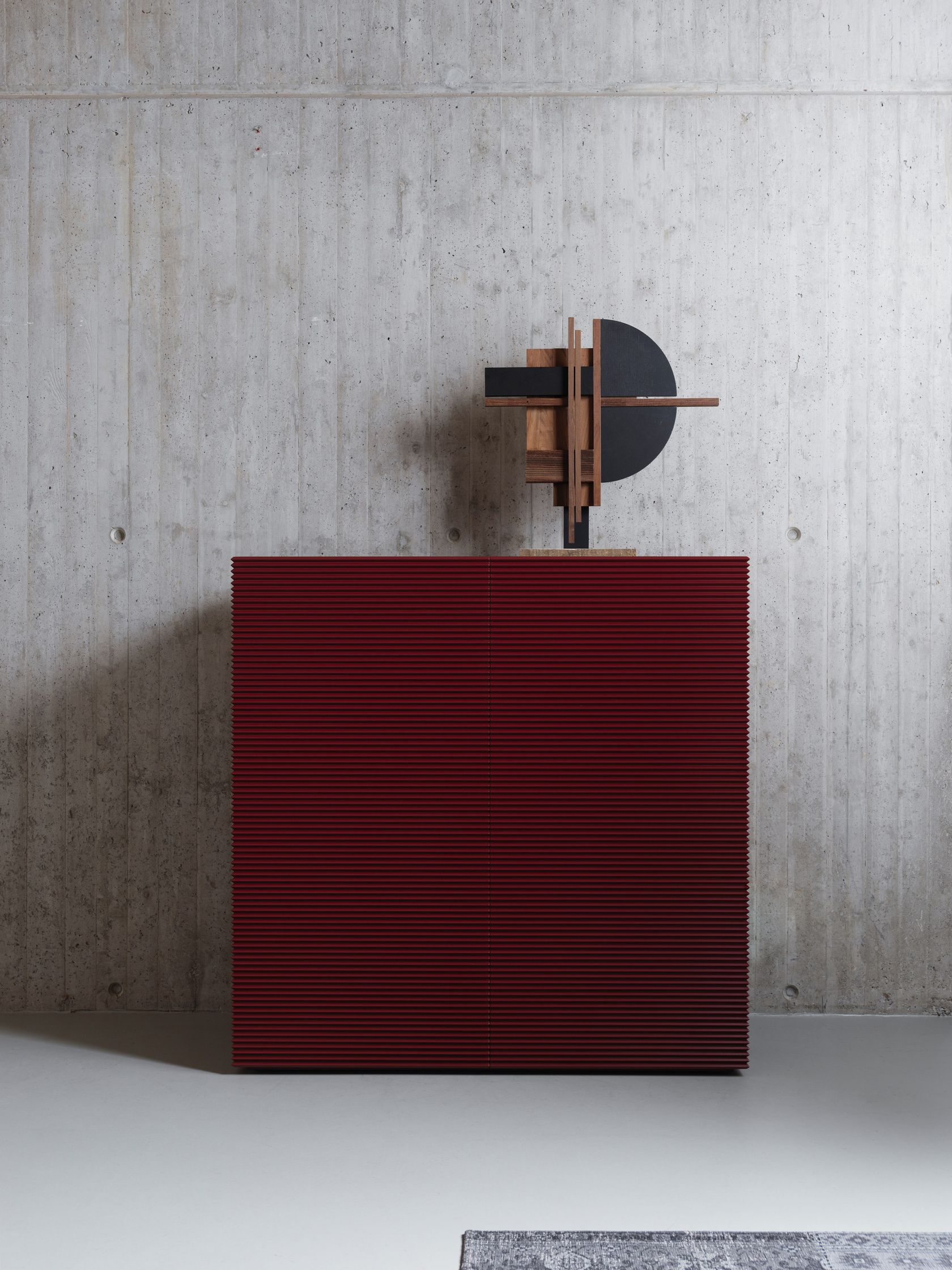 ALFIERI Bar cabinet with integrated lighting By ALBEDO | design Carlo ...
