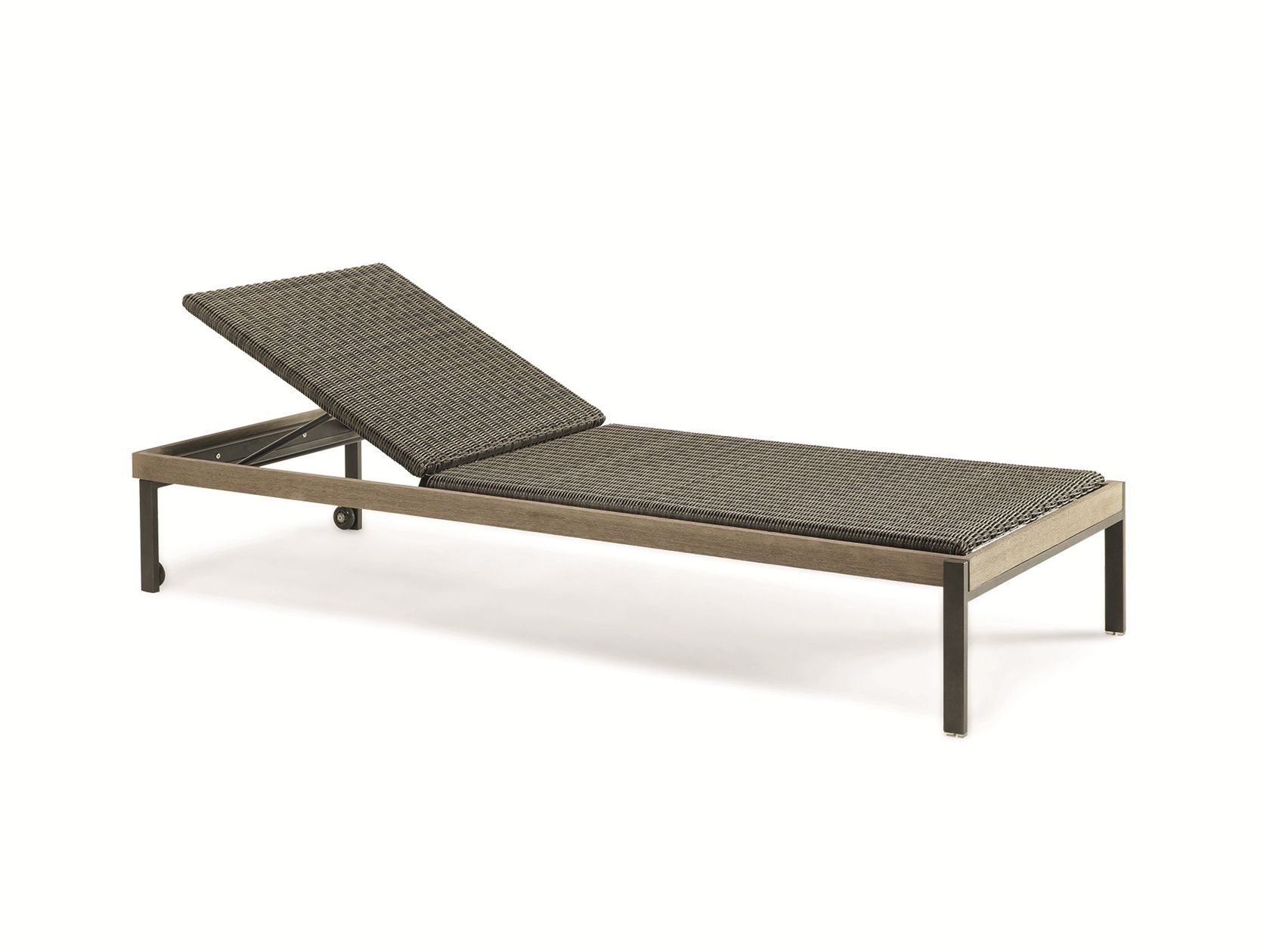 ALLAPERTO MOUNTAIN ETWICK | Lettino da giardino Lettino da giardino reclinabile in Ethimo EtWick ...