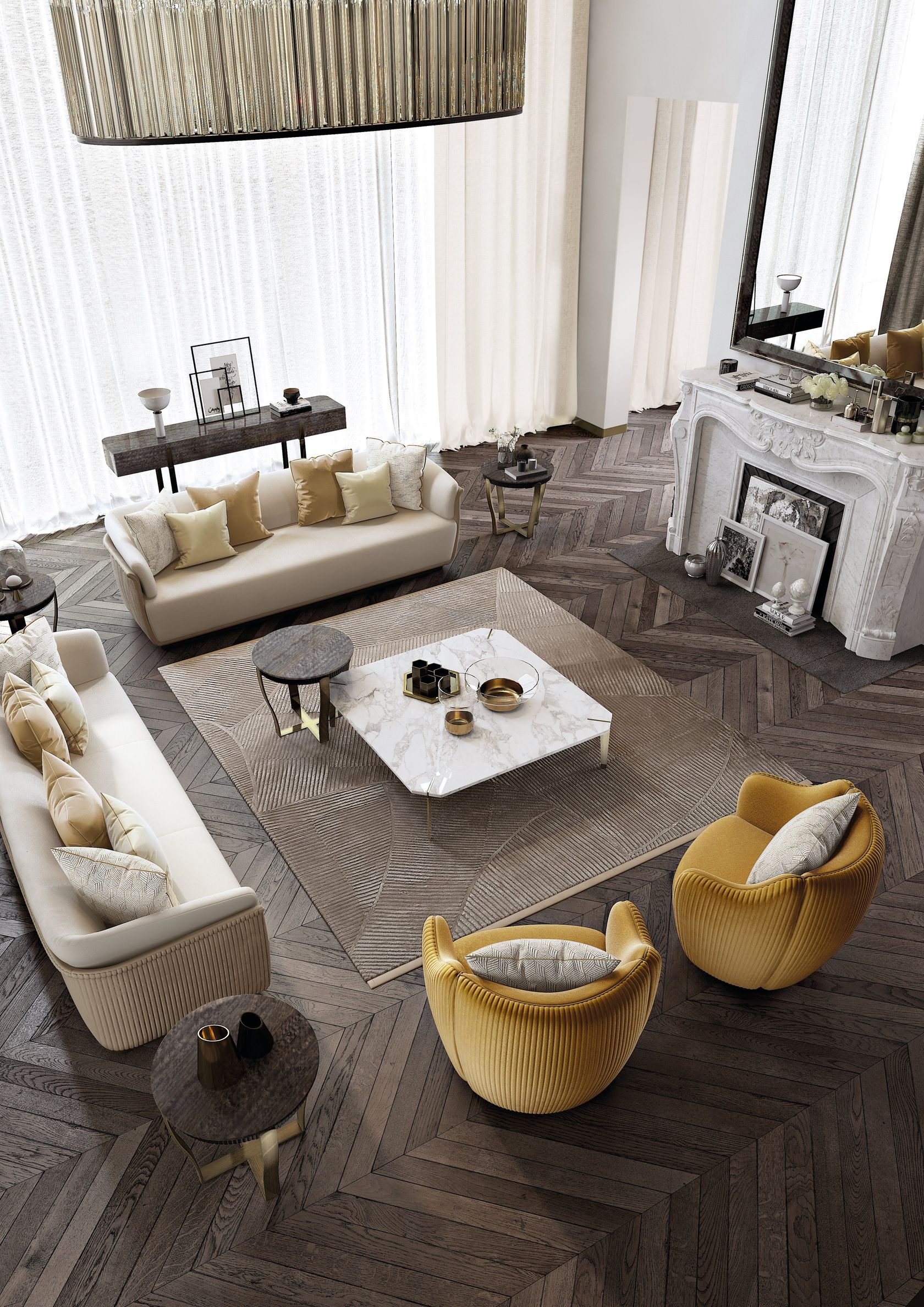 ALLURE | Sofá By Capital Collection diseño BOATTOMARTINOstudio