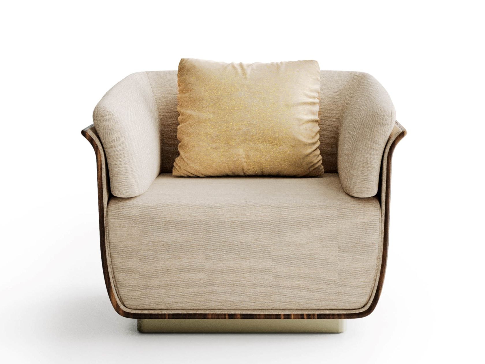 ALLURE | Wooden armchair By Capital Collection
