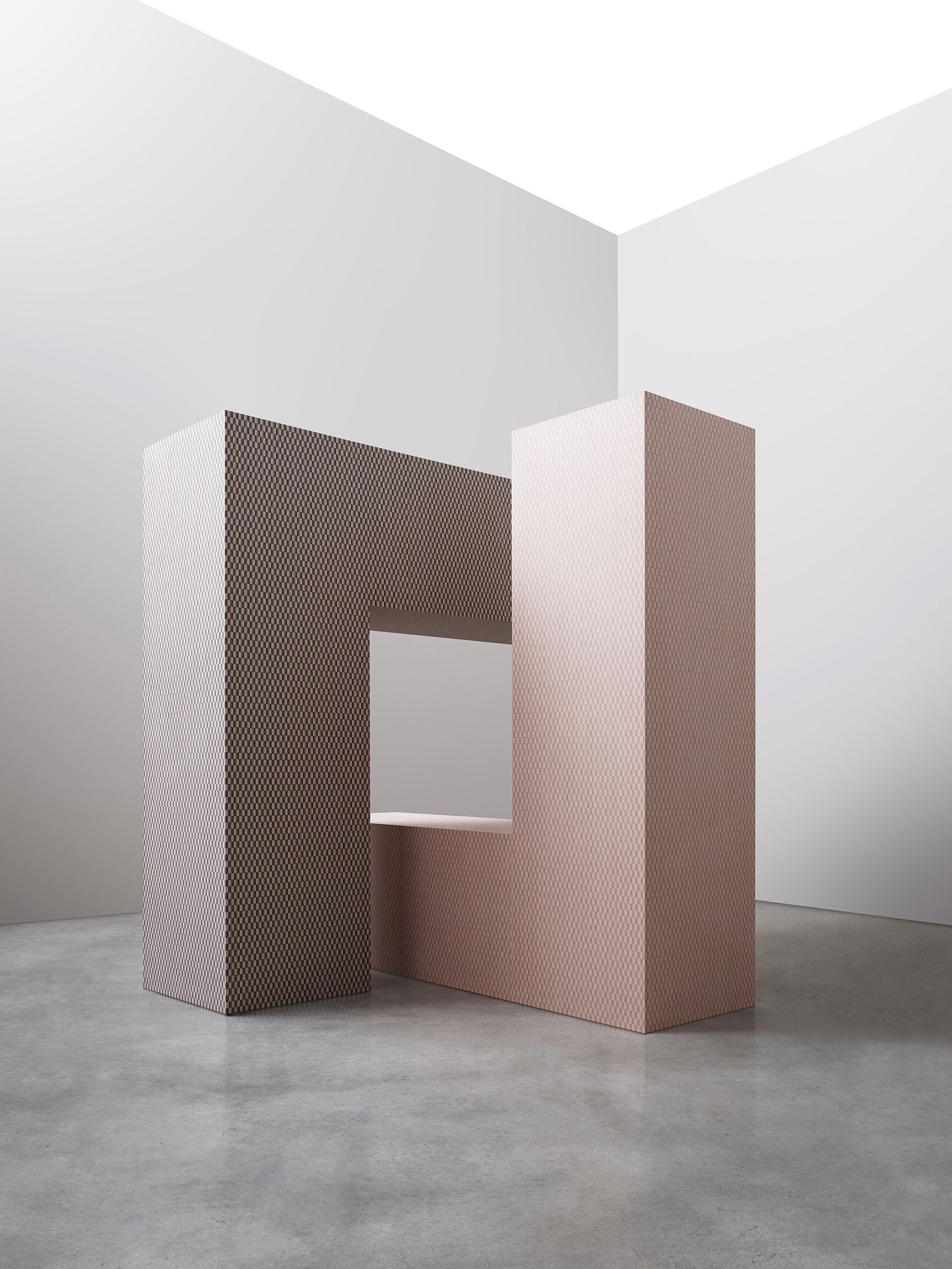 Indoor wooden wall tiles ALPI GRADA ROSA By ALPI design Patricia Urquiola