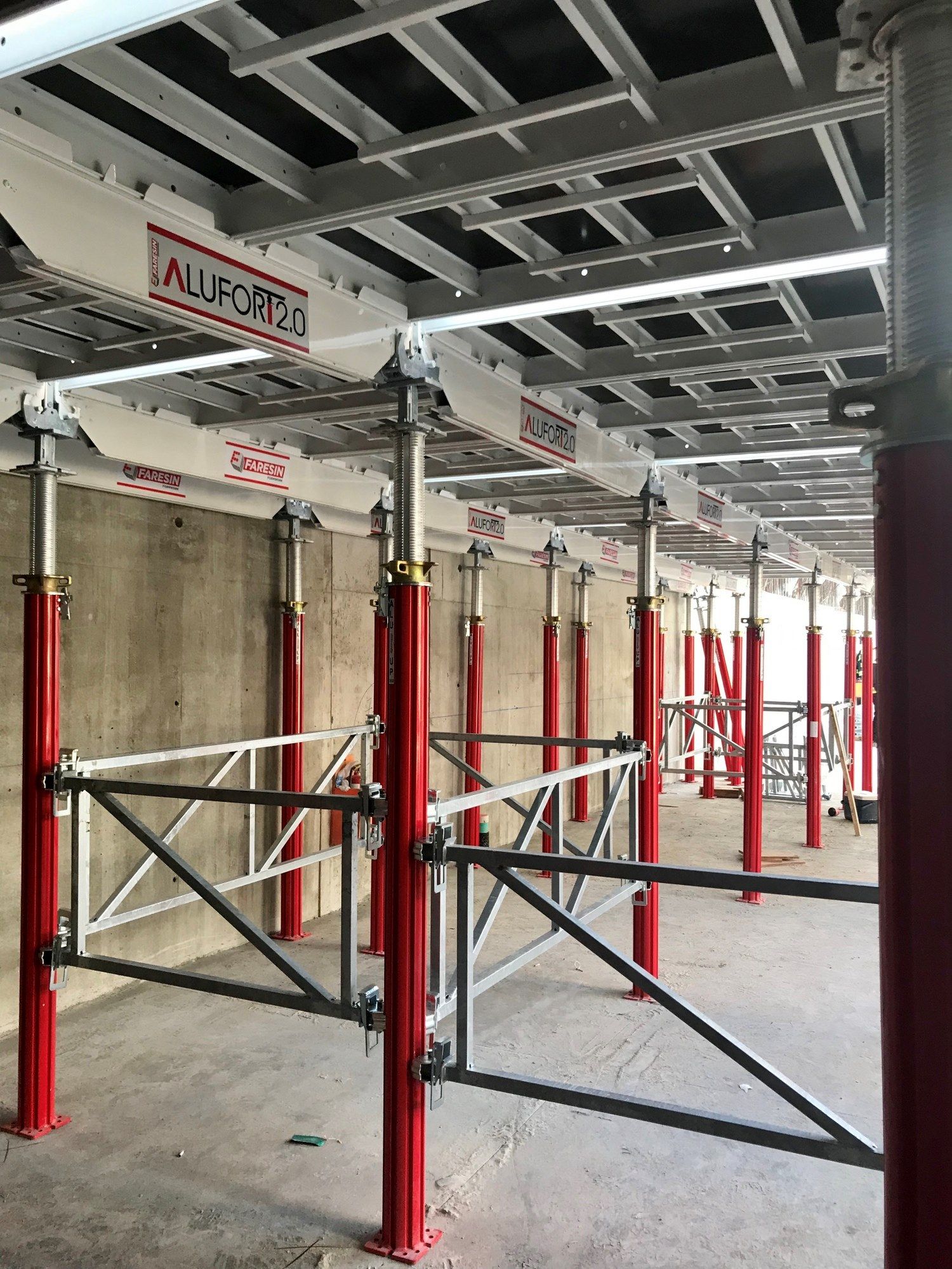 ALUFORT 2.0 Formwork and formwork system for concrete By Faresin Formwork