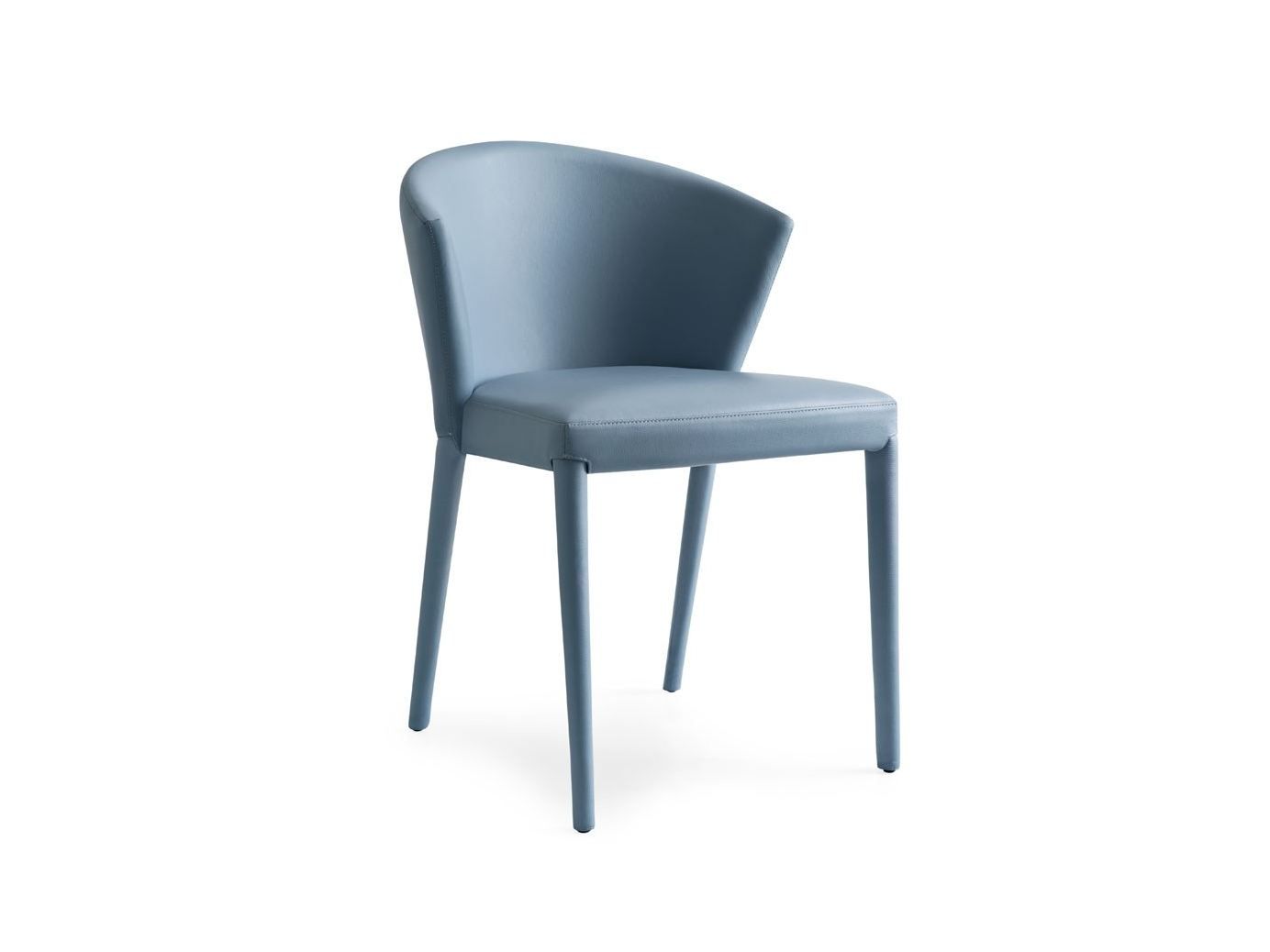 AMÉLIE | Leather chair By Calligaris design Orlandini Design
