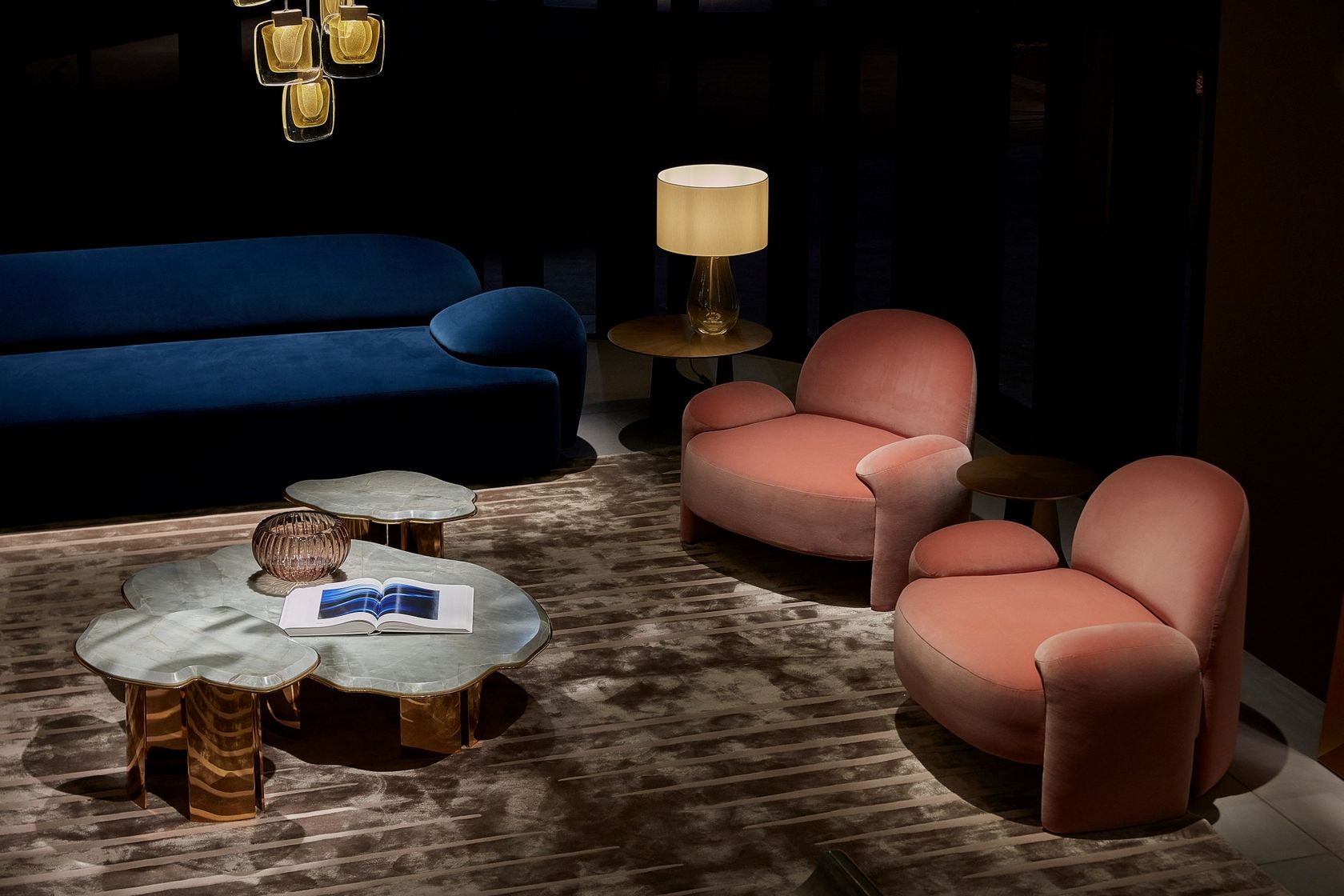 AMA | Armchair Upholstered cotton armchair By Paolo Castelli