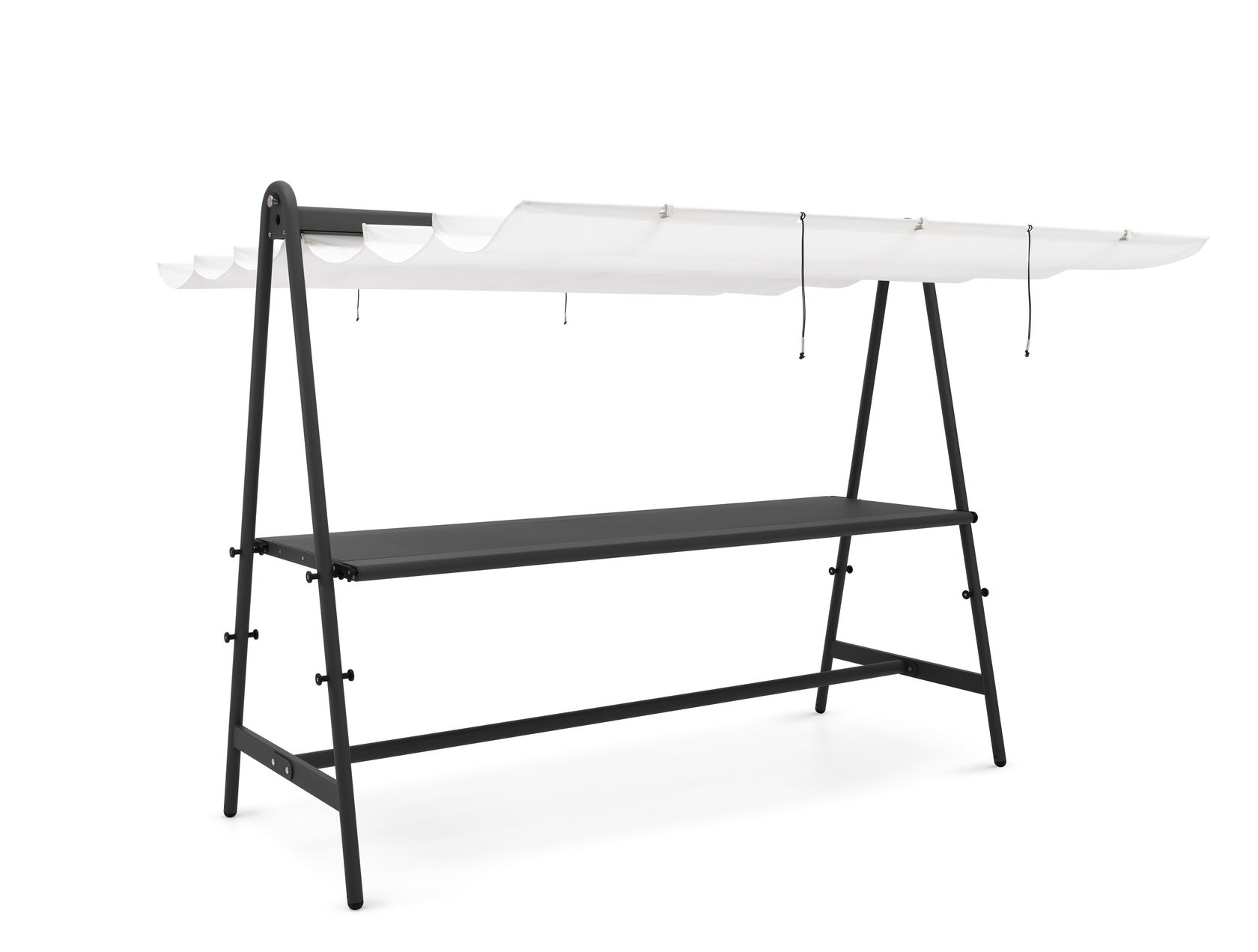 AMAi Height-adjustable rectangular table By Extremis