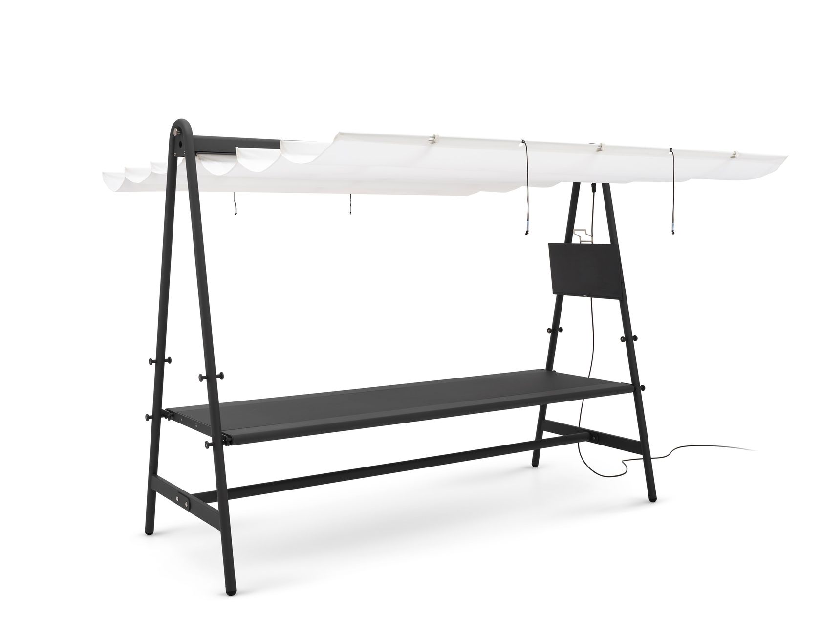 AMAi Height-adjustable rectangular table By Extremis