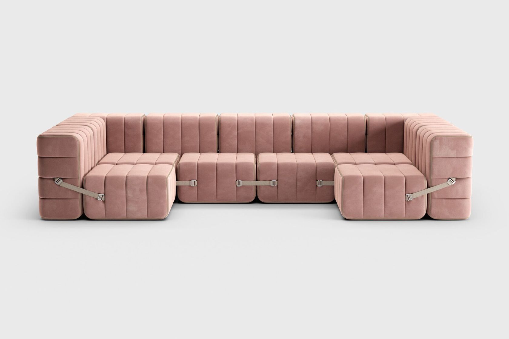 CURT SET OF 15 Sofa By AMBIVALENZ | design Joa Herrenknecht, Malte Grieb