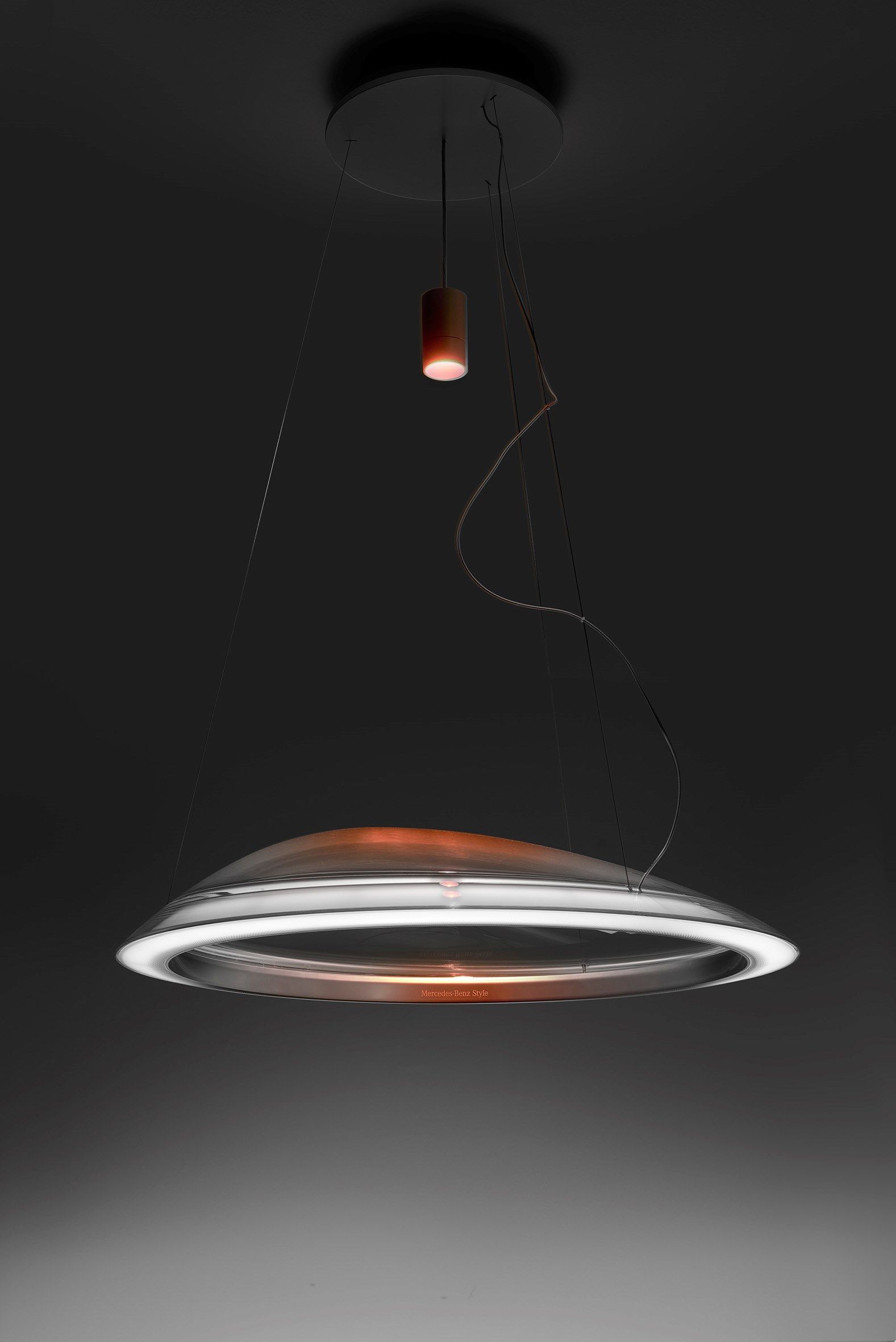 AMELUNA LED RGB PMMA pendant lamp By Artemide | design Mercedes-Benz Style