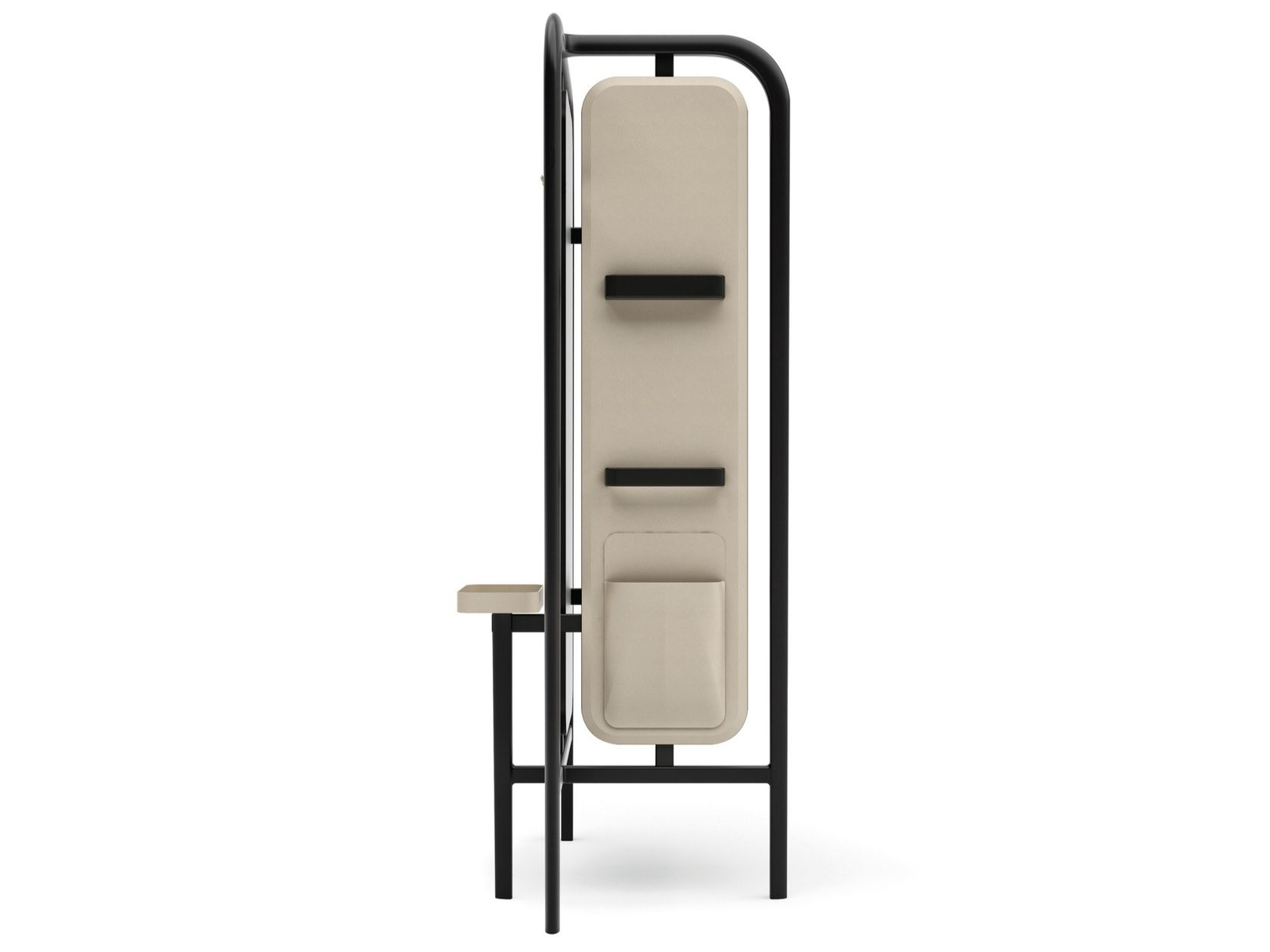 AMIRAL Hallway unit with mirror By Giorgetti | design Dainelli Studio