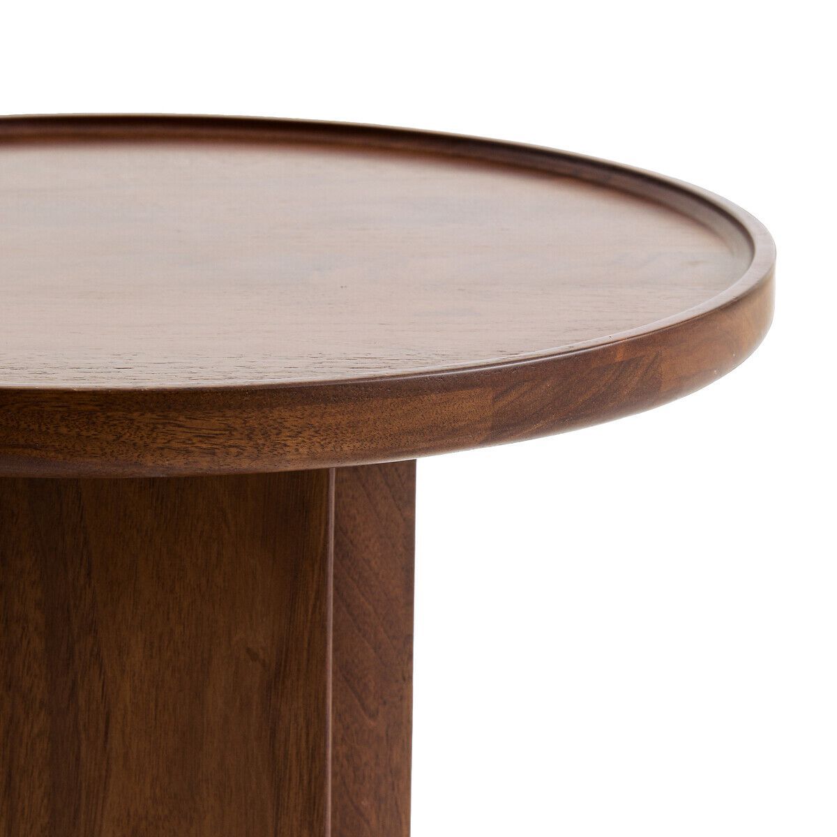 STIGIDO Round walnut side table By AMPM