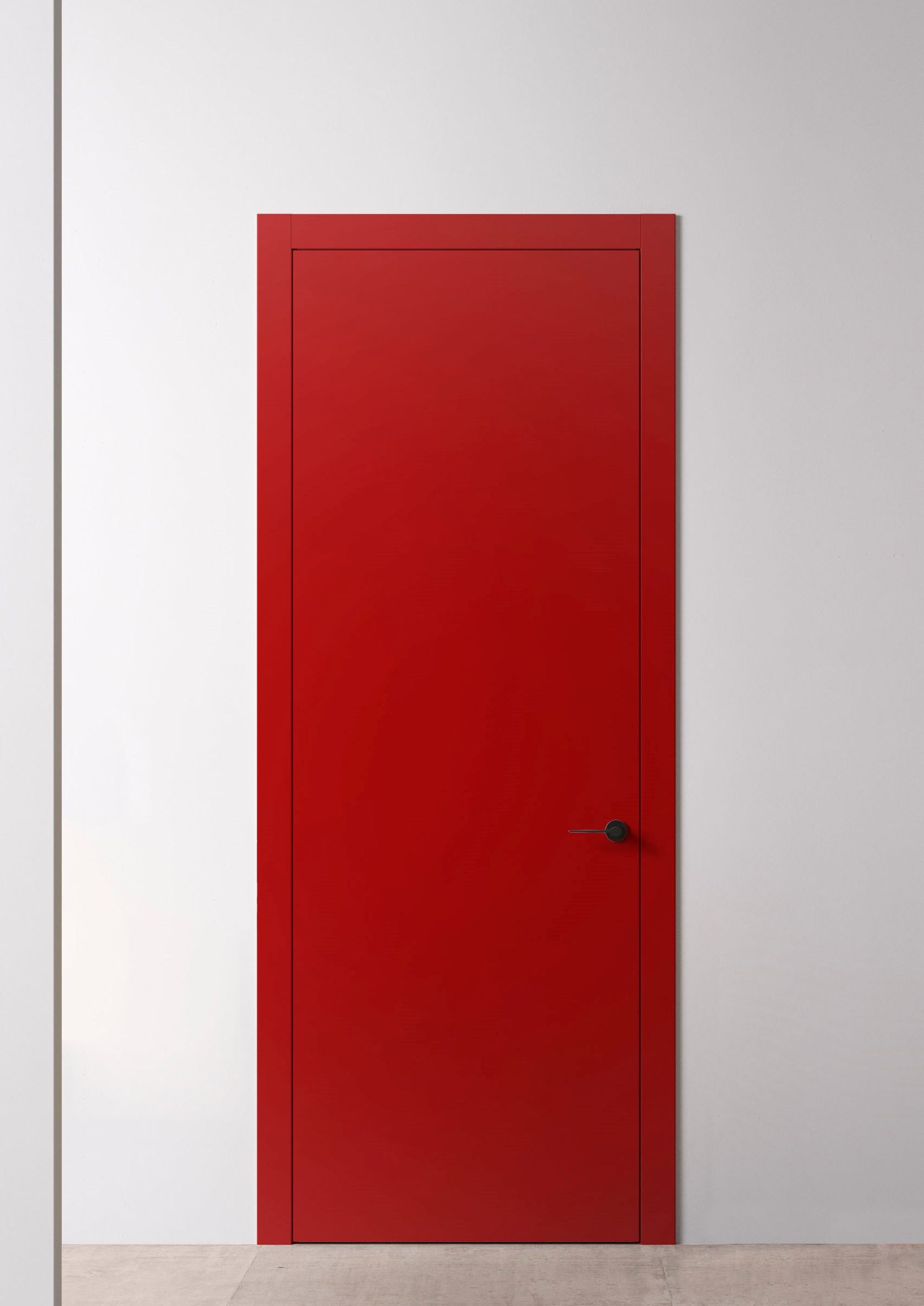 AND Hinged wooden door By ALBED | design CRS ALBED