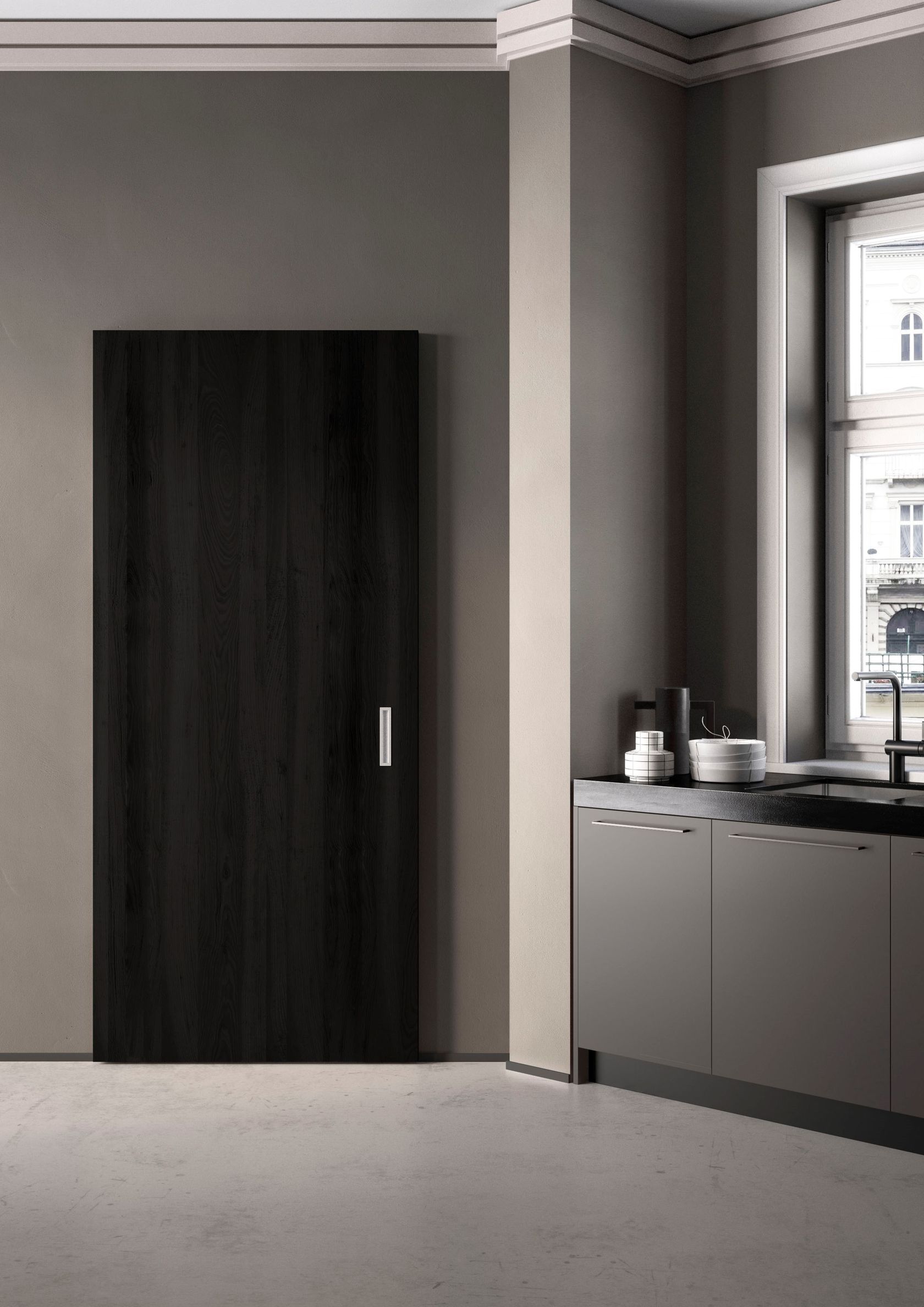 AND | Sliding door Wooden door By ALBED | design CRS Albed
