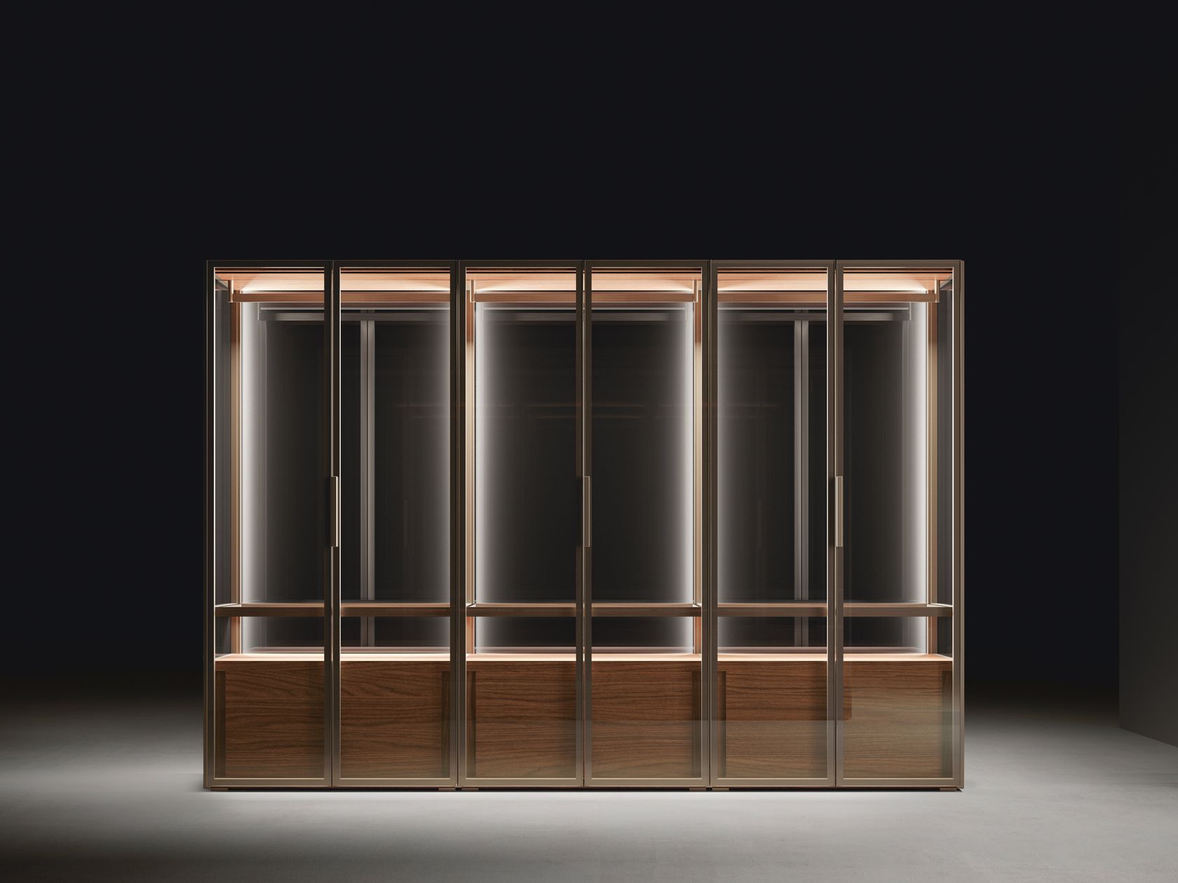 ANTIBES Partition system / walk-in closet By Boffi | design Piero Lissoni