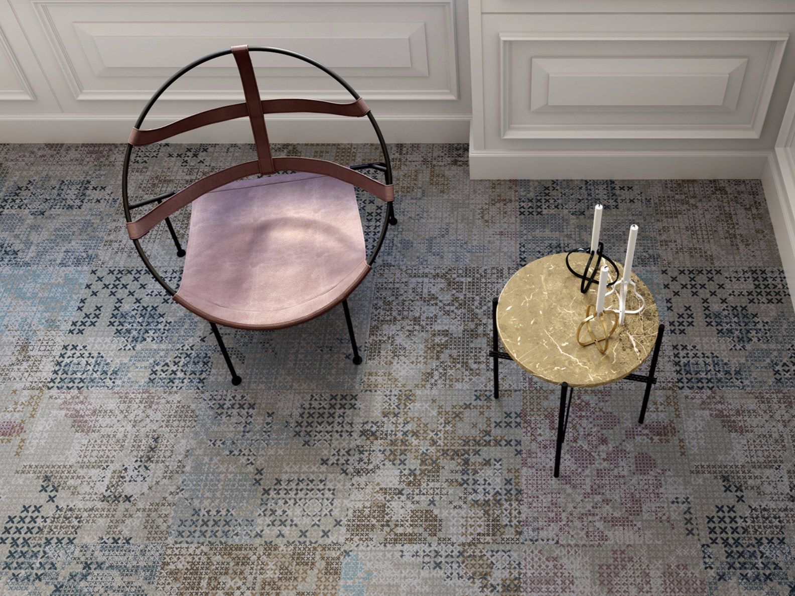 ANTWERP Patterned plastic carpet tiles By OBJECT CARPET | design Patel ...