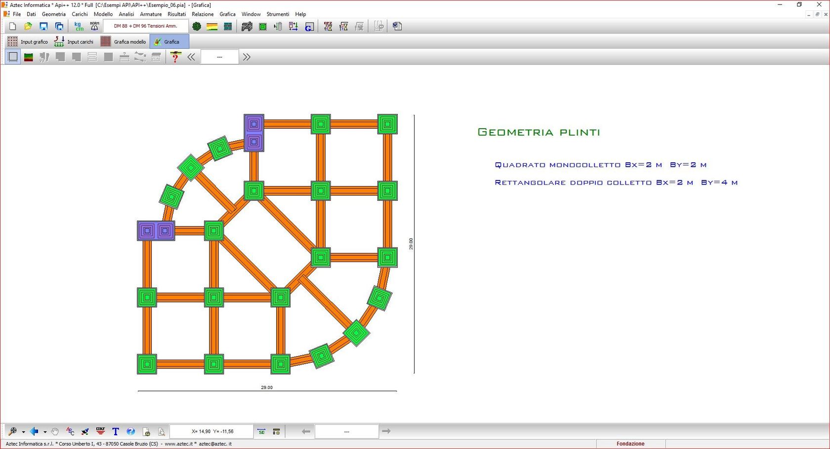API++PLINTI – PLINTI E GRATICCI Foundation calculation (plinth, slab ...