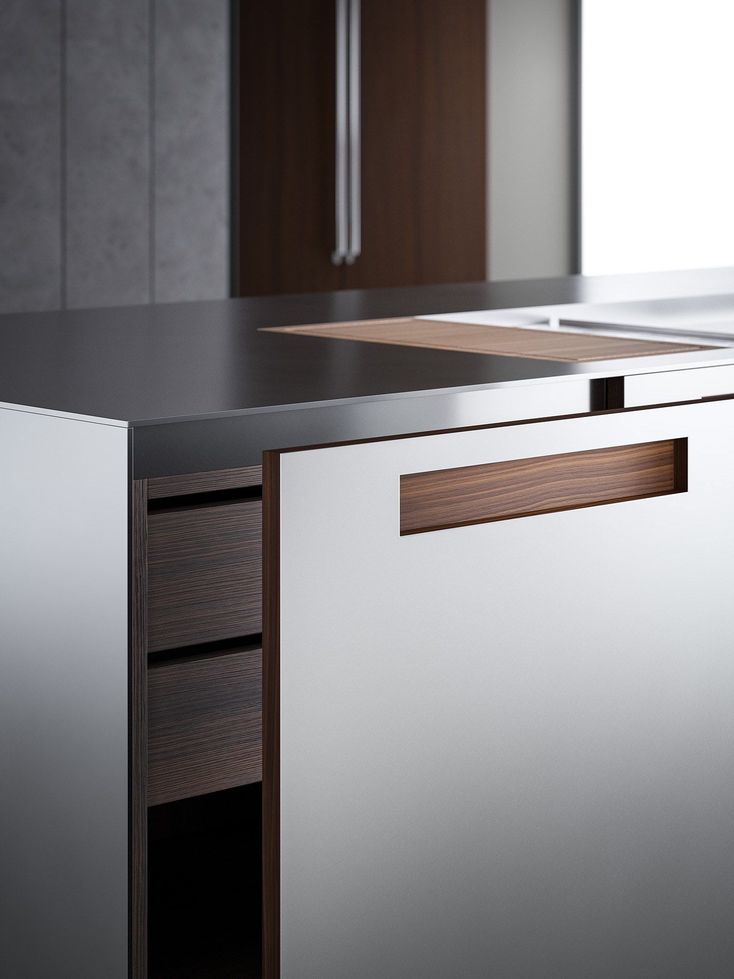 APRILE kitchen By Boffi design Piero Lissoni