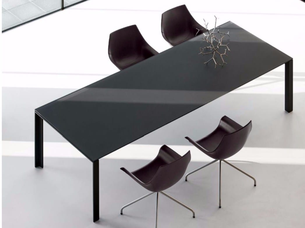 Rectangular HPL table APTA By Lapalma design Romano Marcato