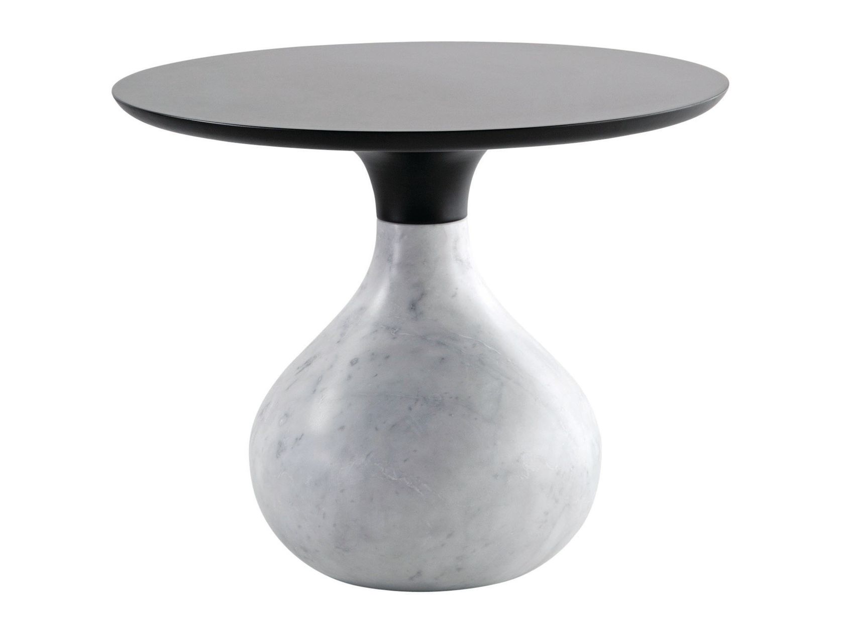 AQUA Table basse ronde en marbre By Roche Bobois | design Fabrice Berrux